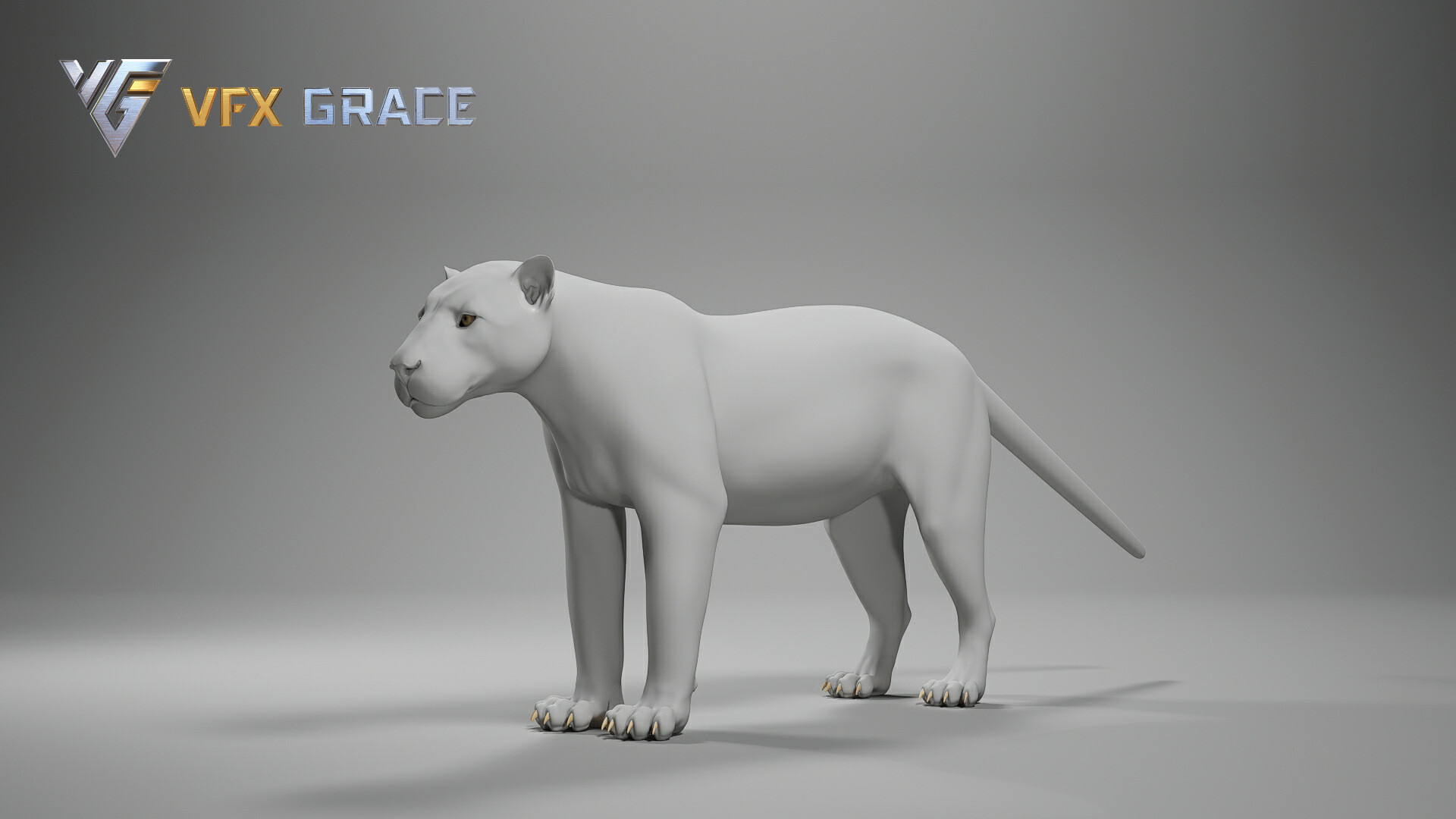 VFX models - Panthera onca - UE Character Asset