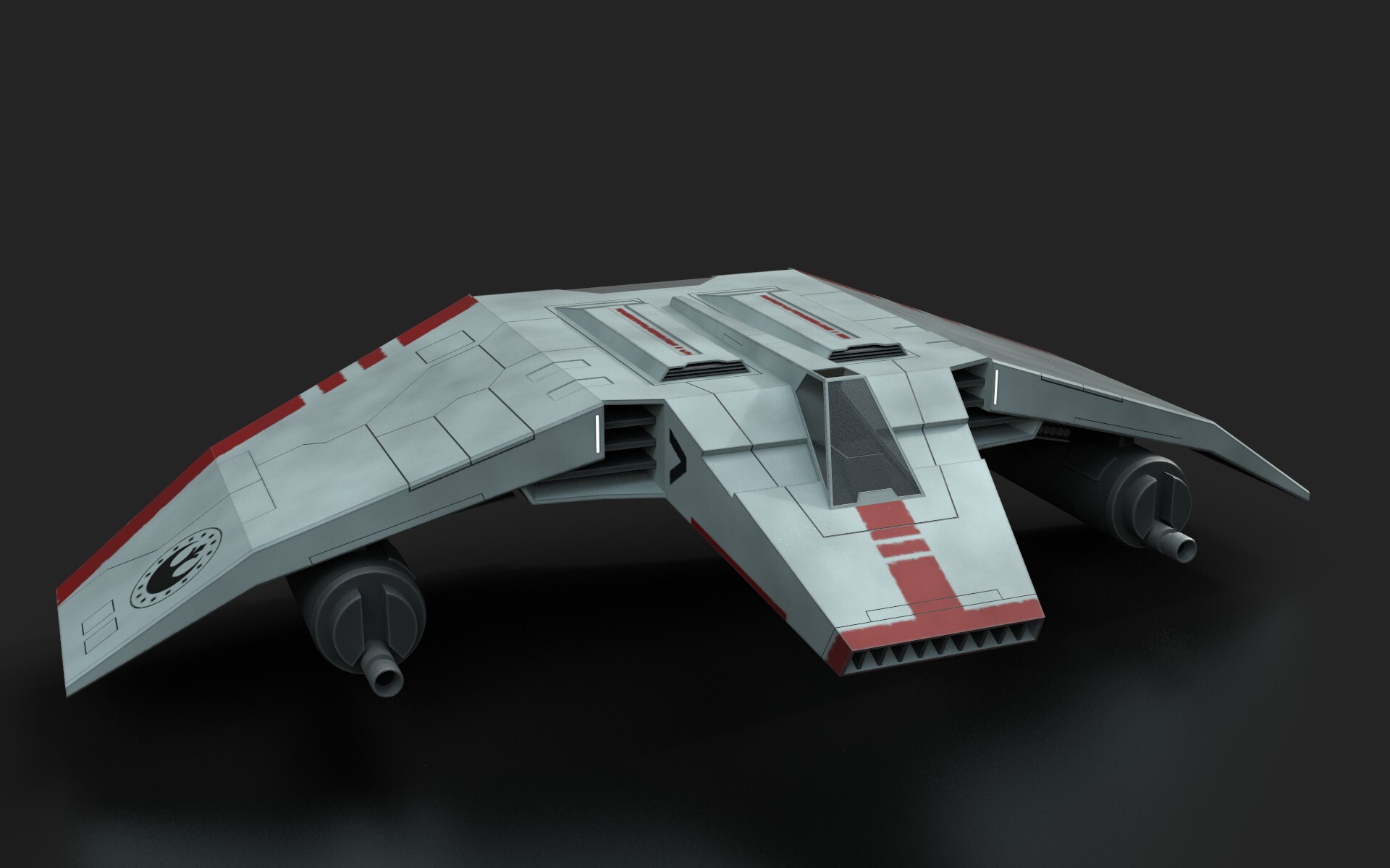 ArtStation - V-Wing Airspeeder HD V2