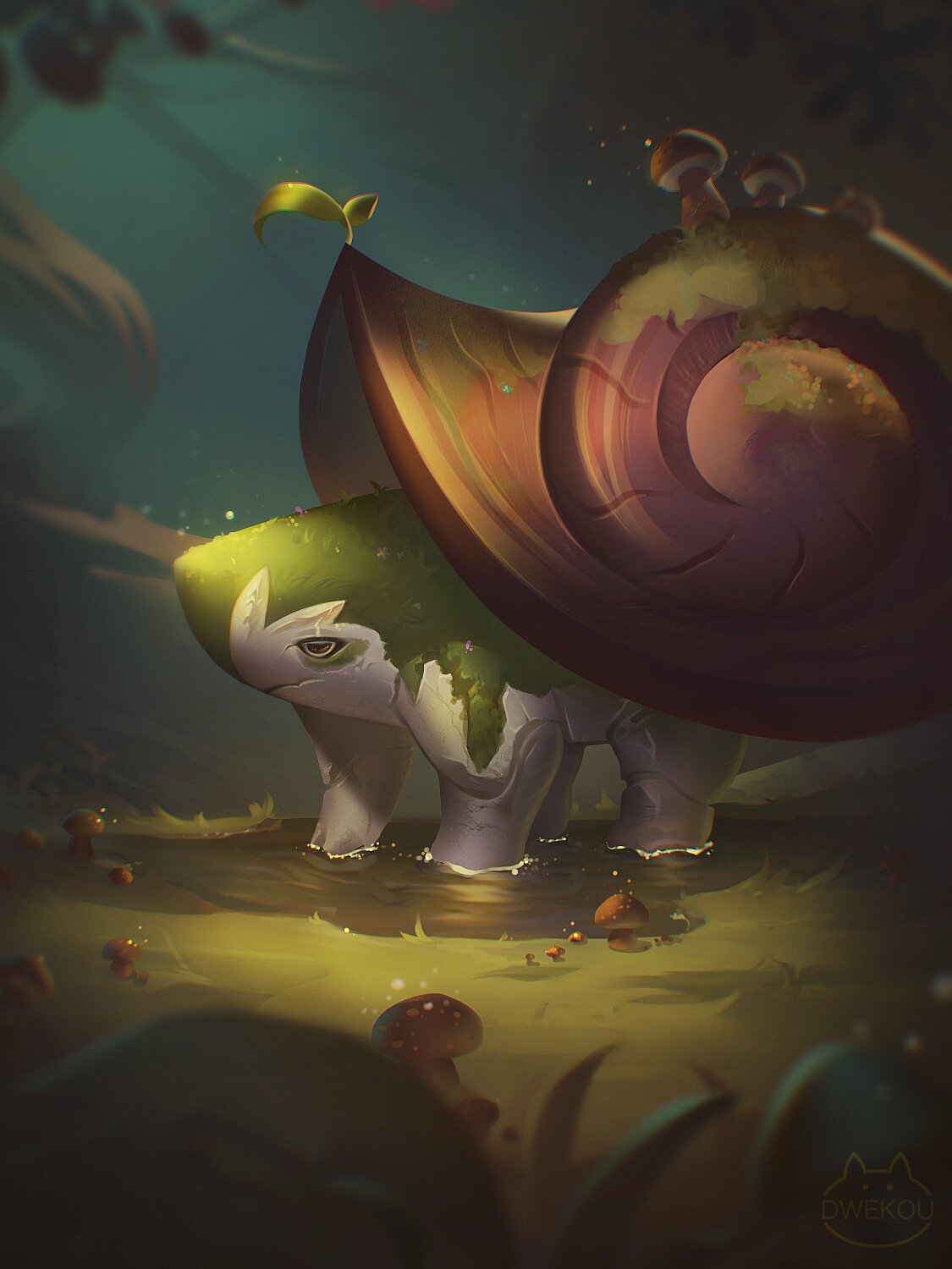 ArtStation - PLANTMONSTER: Spore Shell