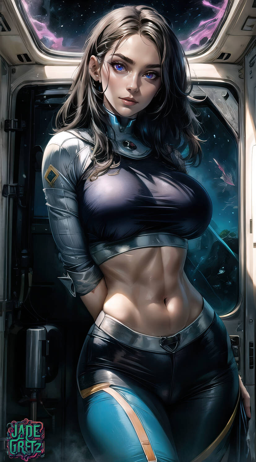 ArtStation - Blackfire's Eclipsed Elegance by Jade Gretz