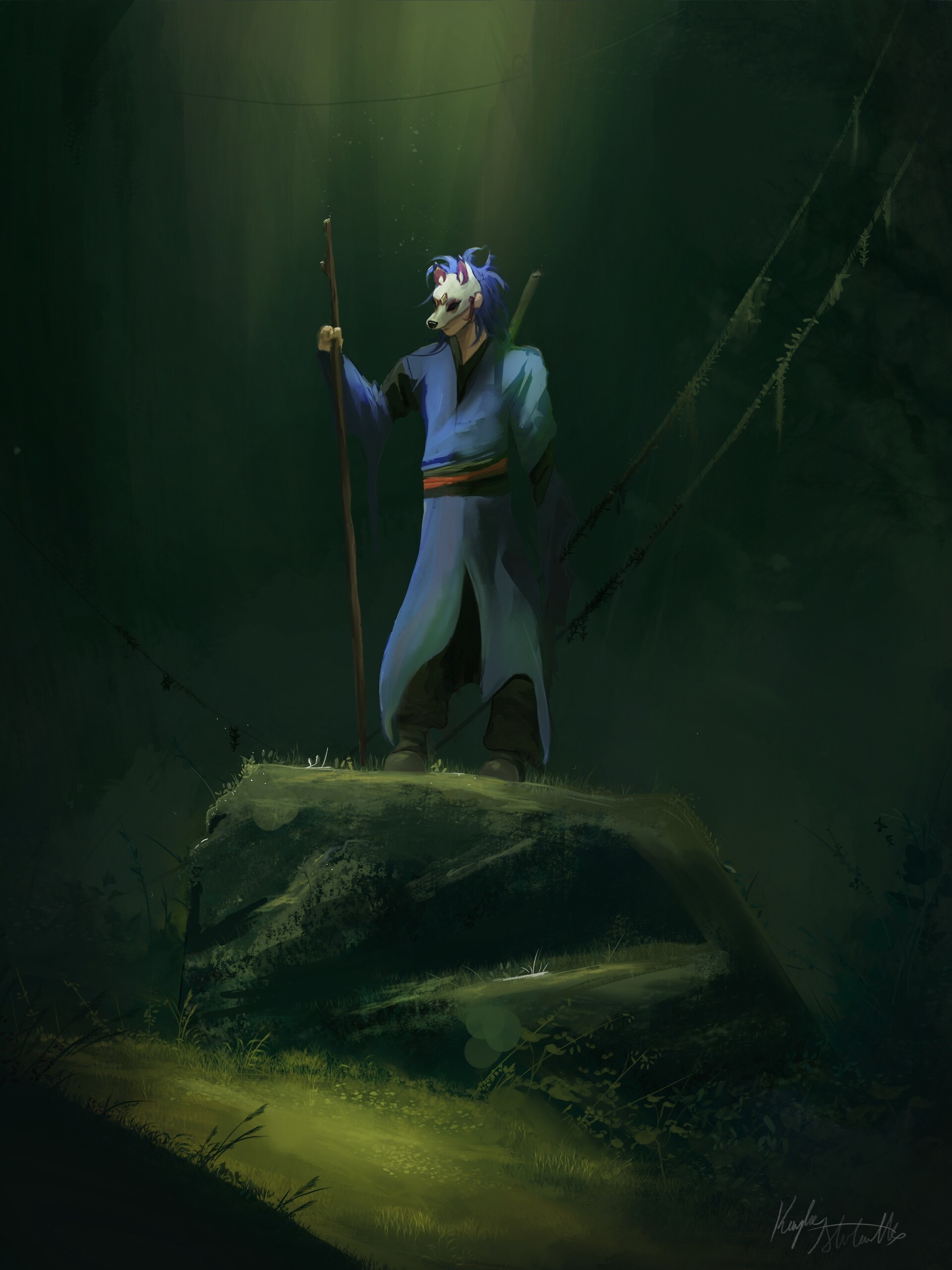 ArtStation - Oc concept art practice