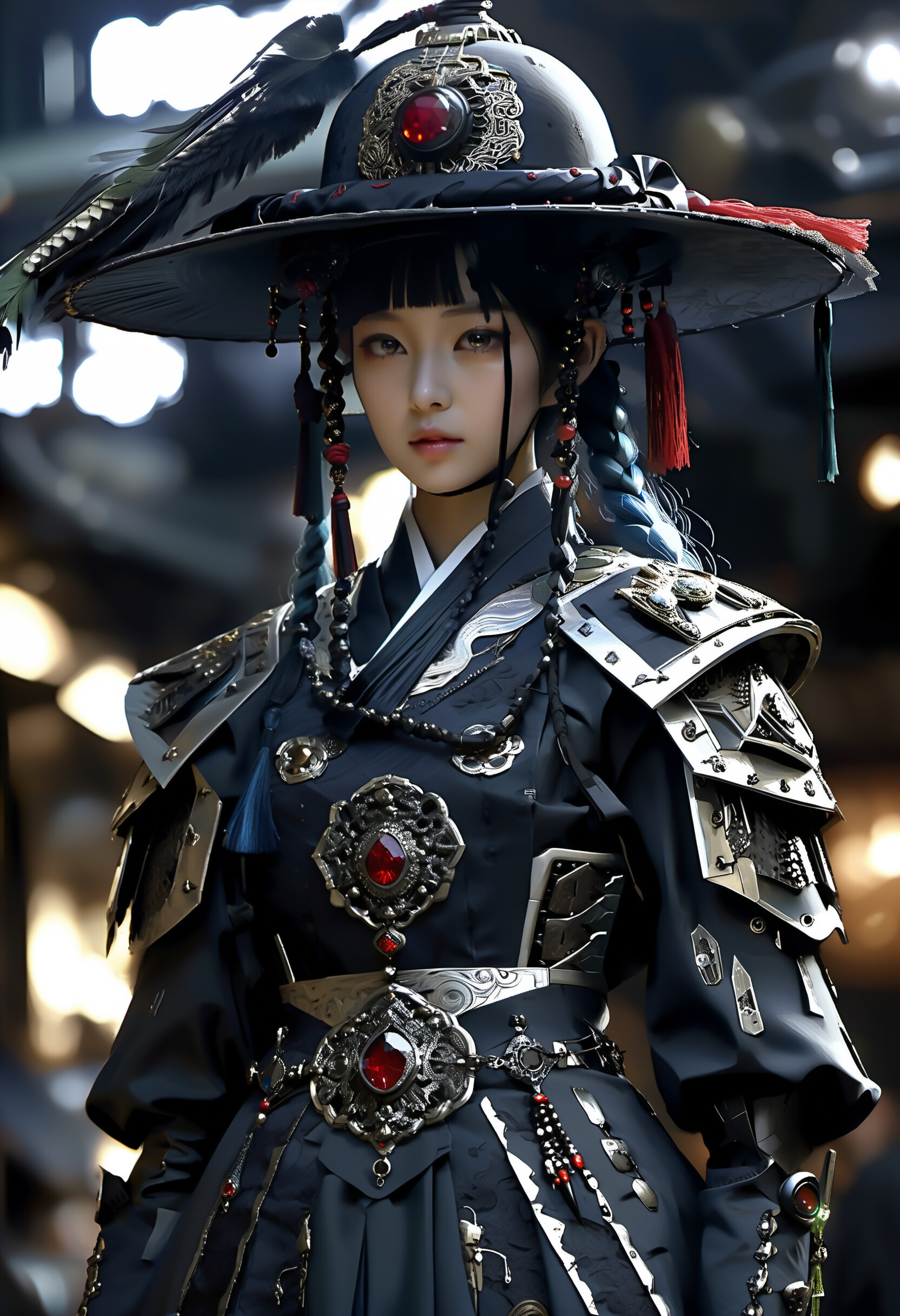 ArtStation - Cheollik(Hanbok) - Korean traditional Military officer's ...