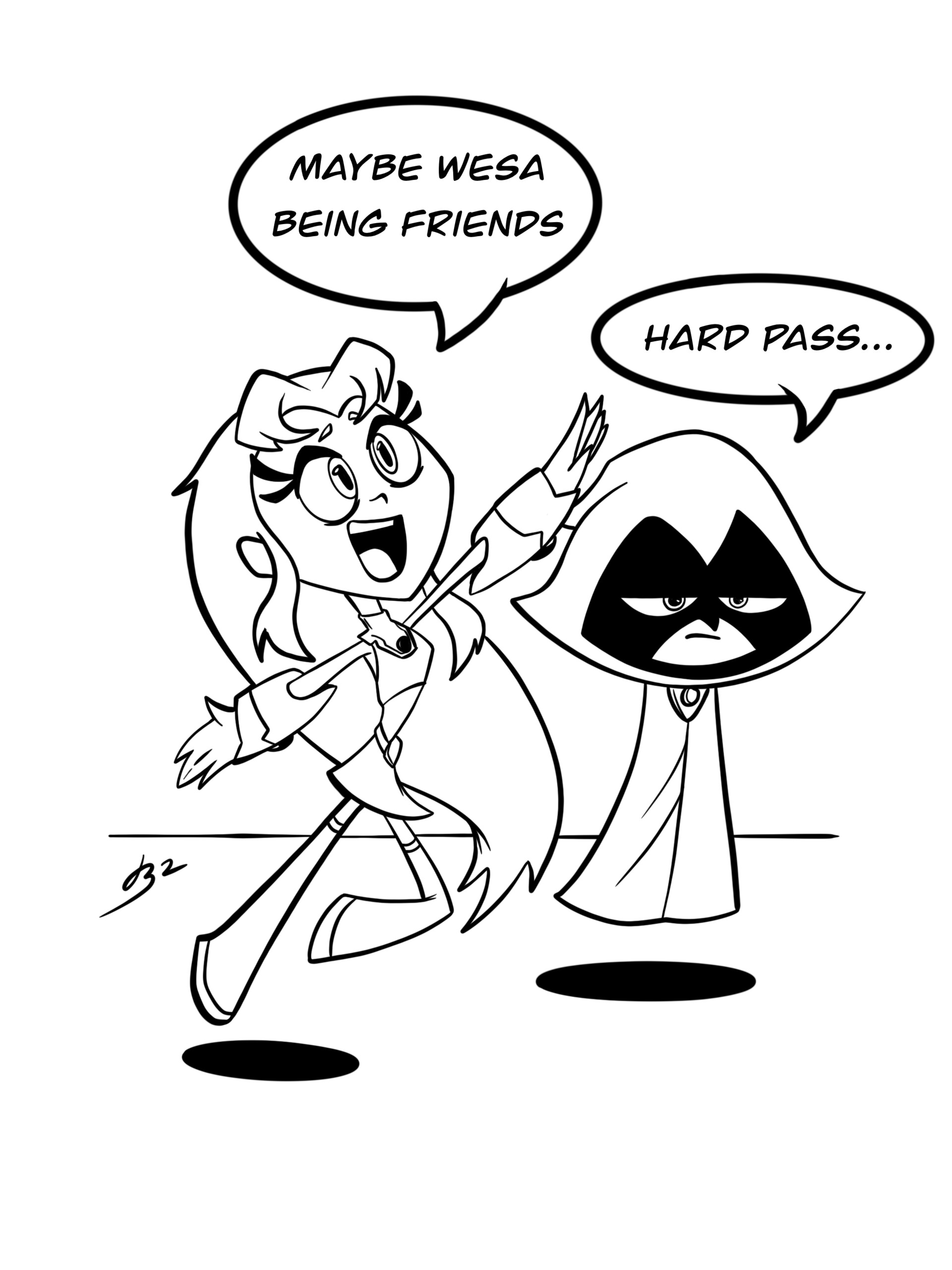 starfire coloring sheet