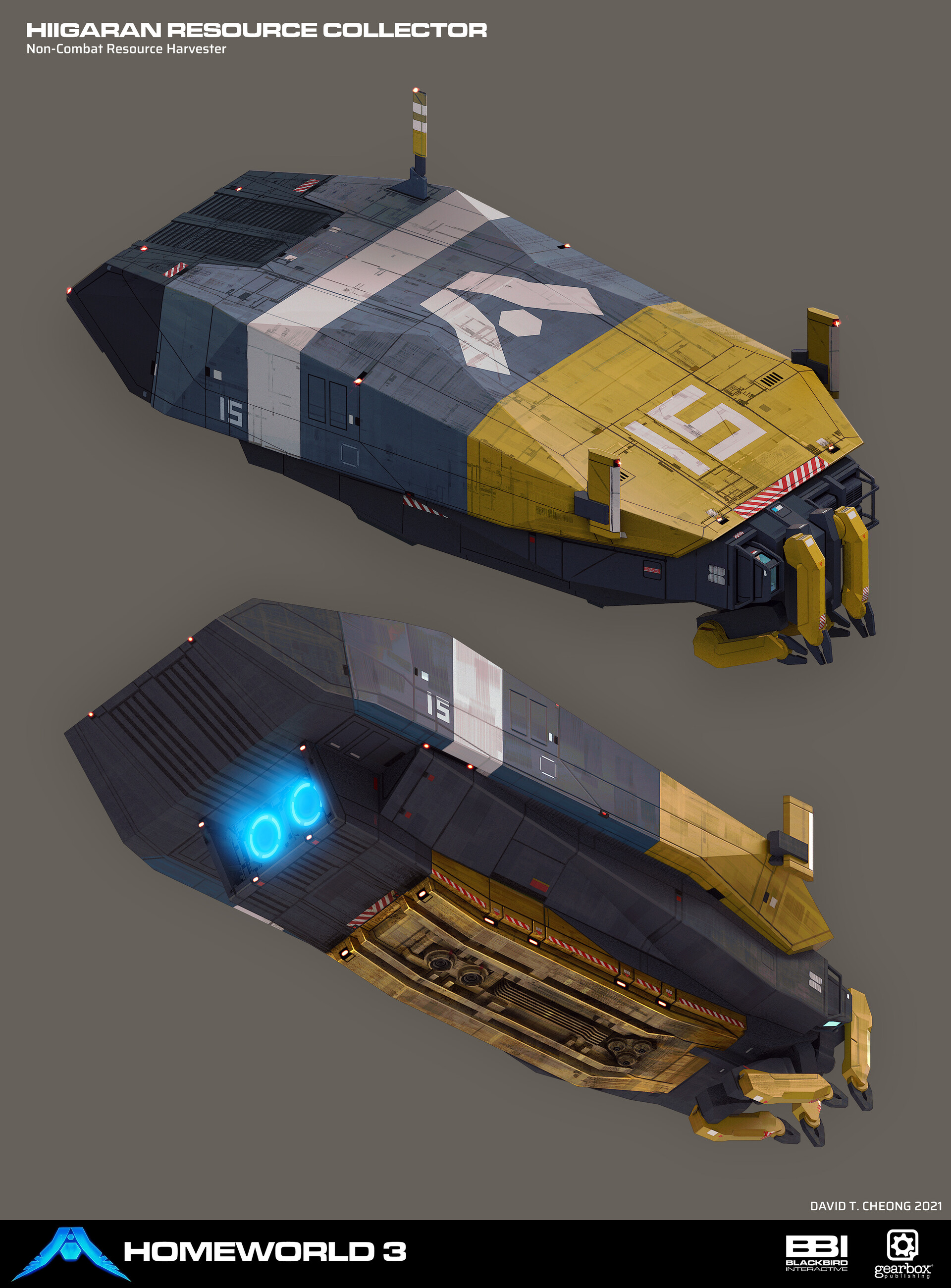 David Cheong - Homeworld 3 Concept Designs