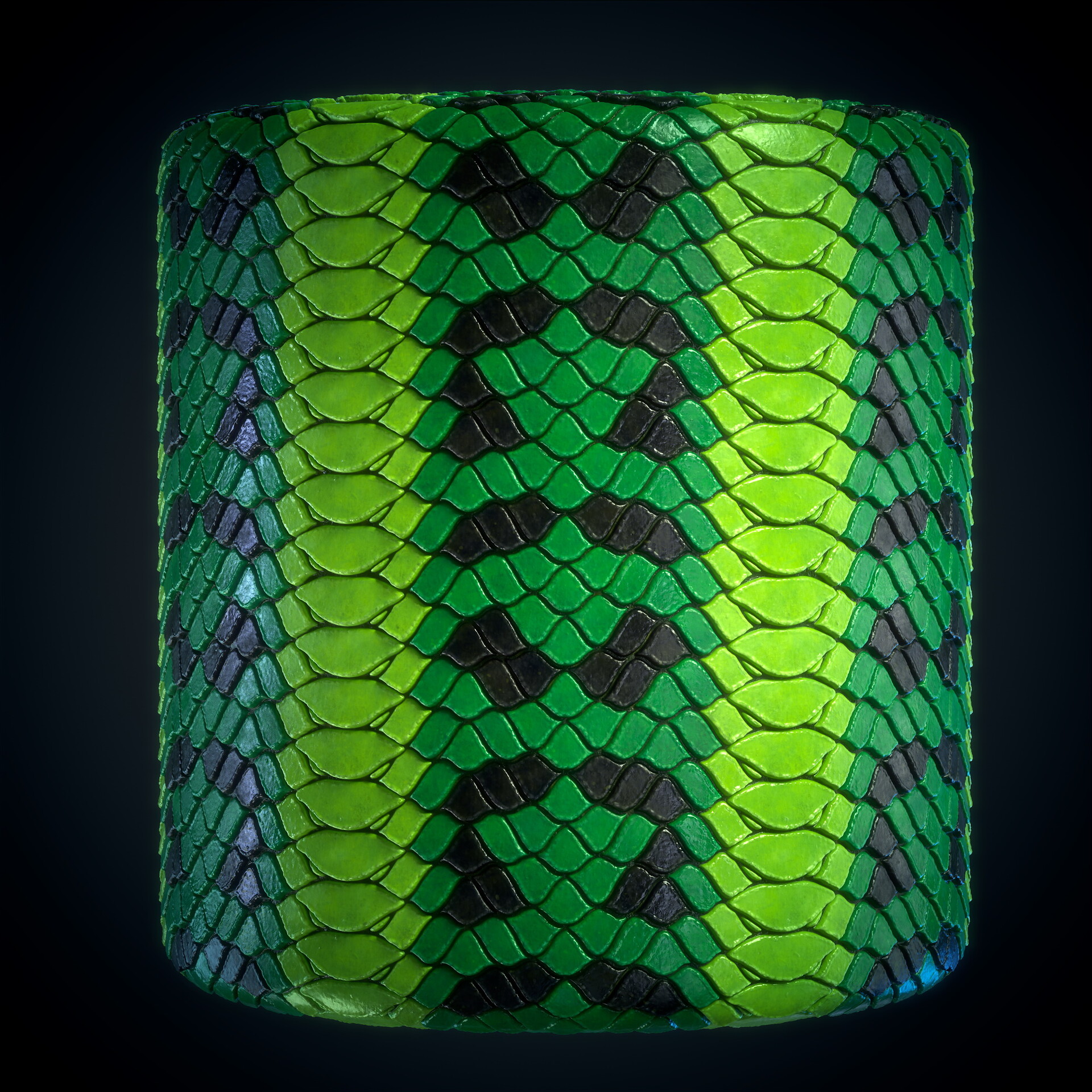 ArtStation - snakeskin leather - VOL 02 - Maps & SBS & SBsar