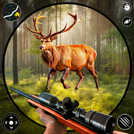 ArtStation - Deer Hunting Icon