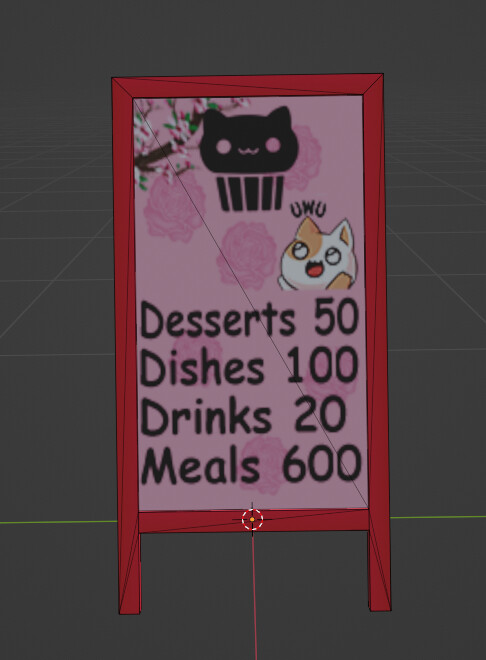 ArtStation - Simple shop sign prop designs