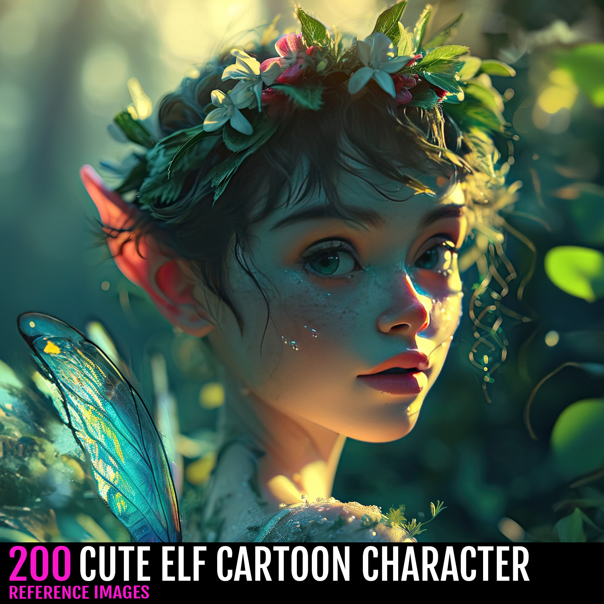 Isabelle ¥¥ - 200 CUTE ELF CARTOON CHARACTER / 4K