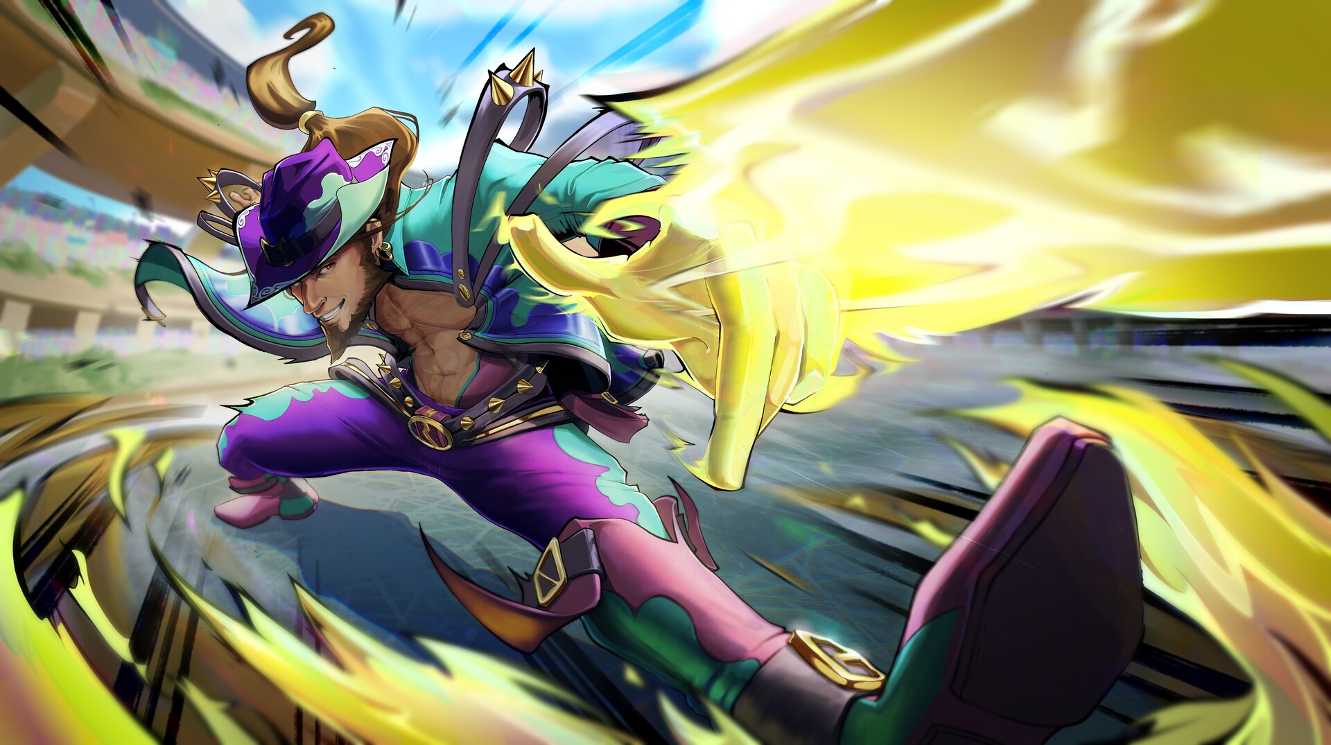 ArtStation - Soul Fighter Twisted Fate Concept