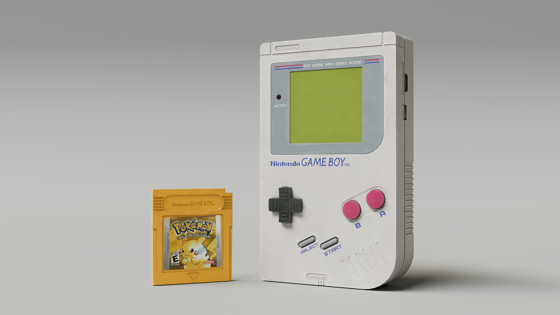 ArtStation - Nintendo Gameboy