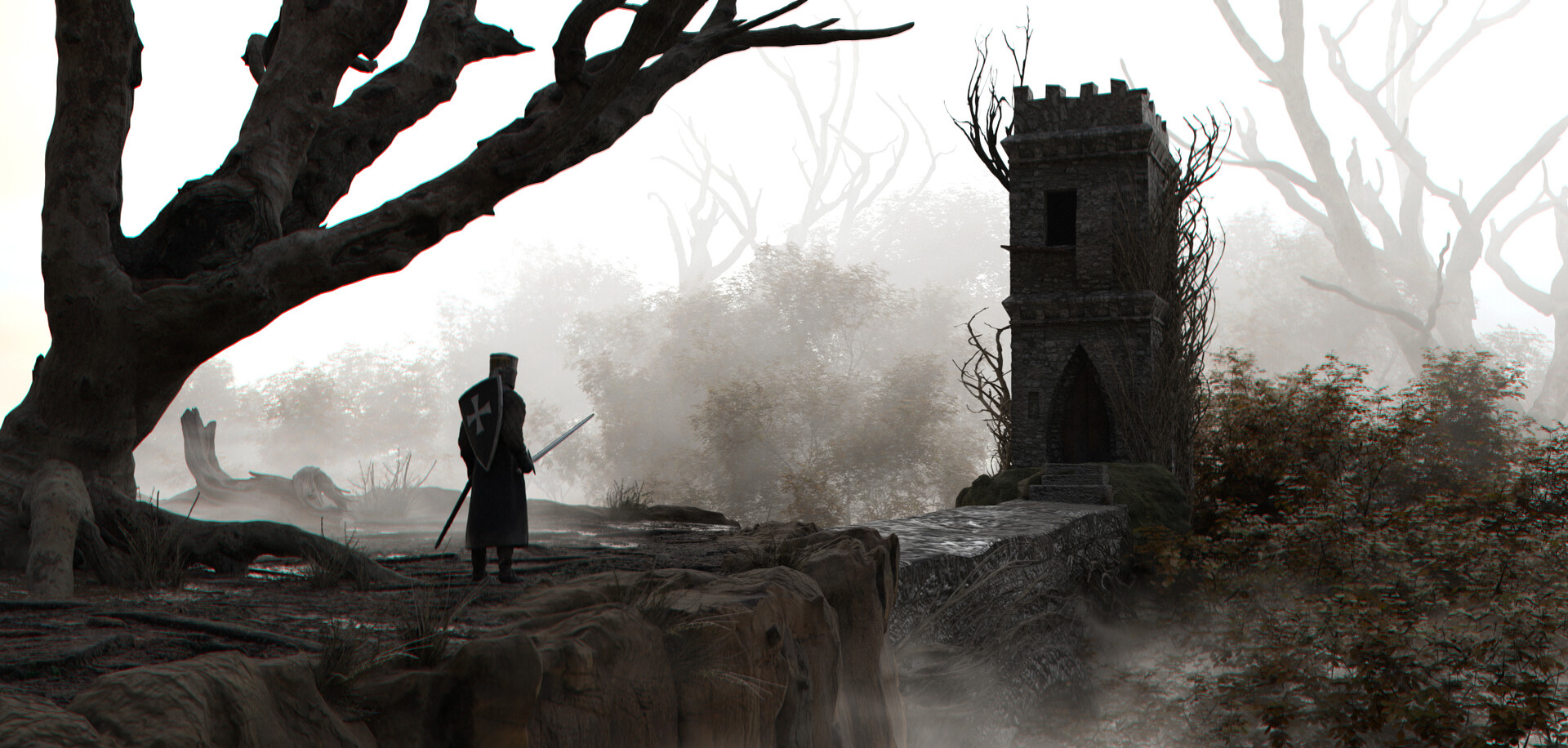 ArtStation - A strange tower