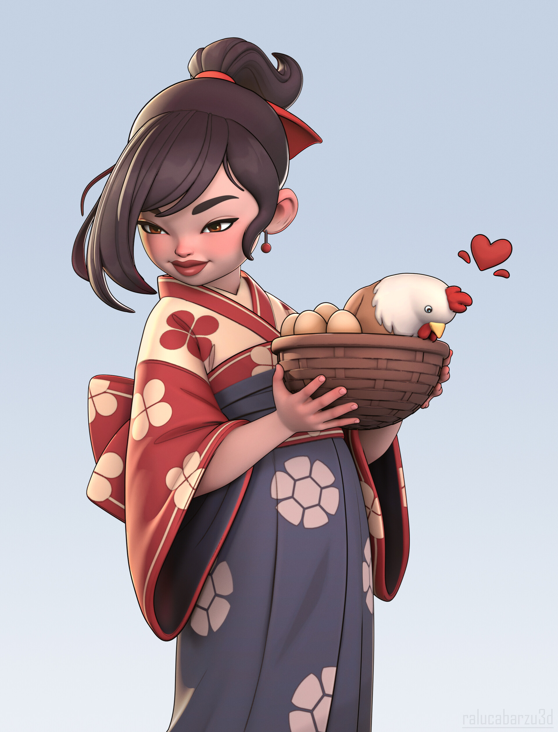 ArtStation - Farm girl