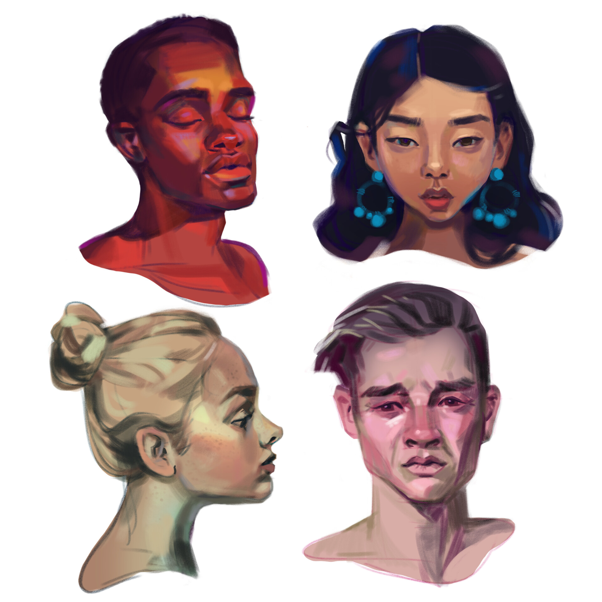 ArtStation - Portraits of people