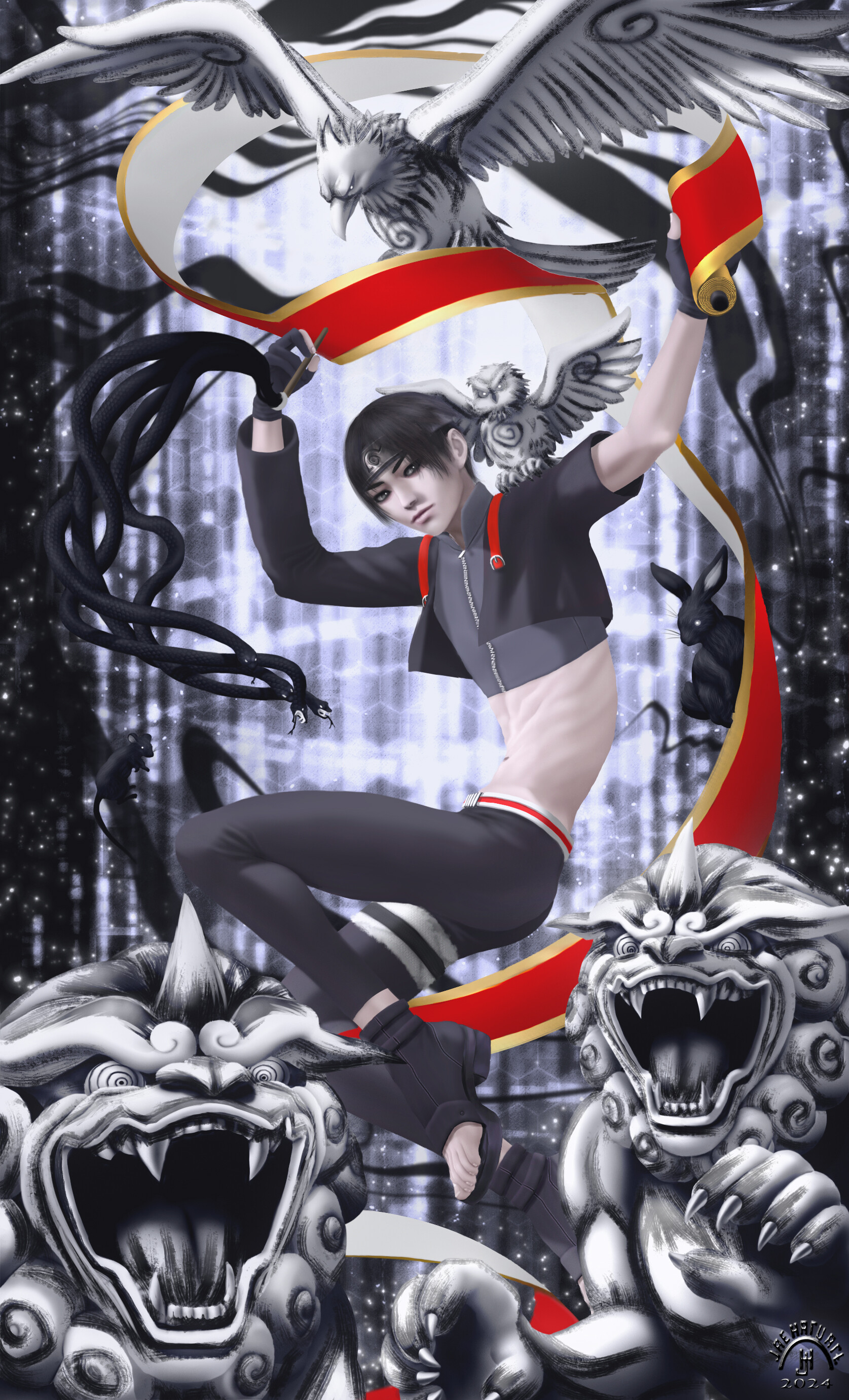 JaeHaruArt - Sai from Naruto Shippuden