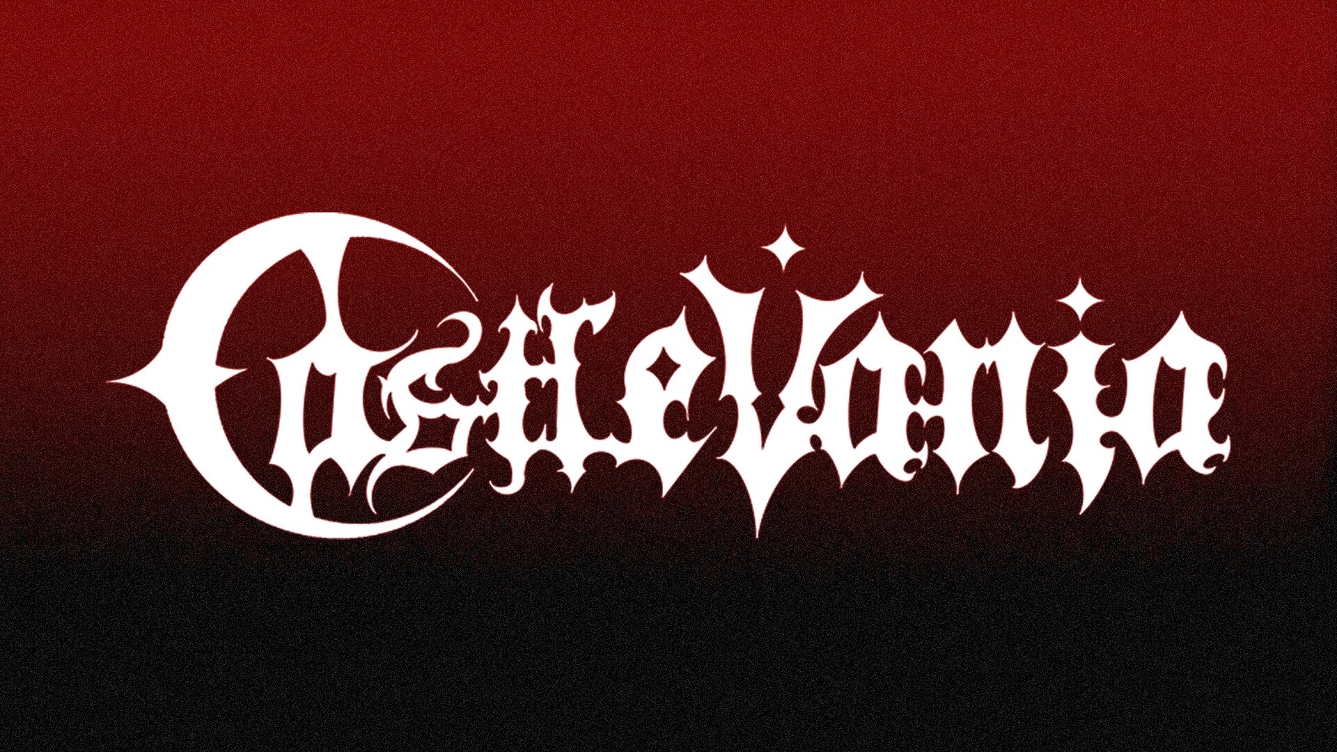 ArtStation - Castlevania custom typographie