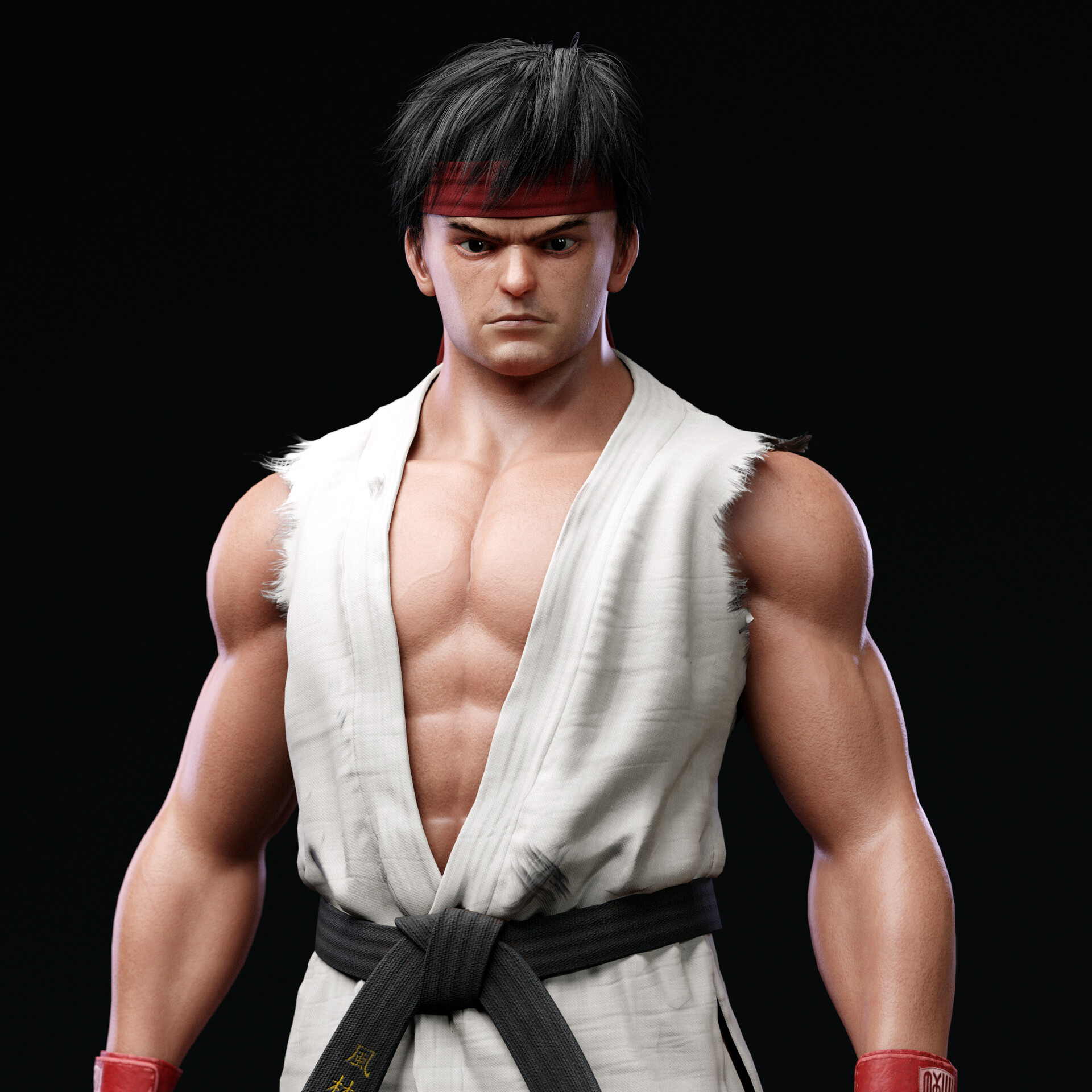 ArtStation - Ryu Street Fighter Fan Art