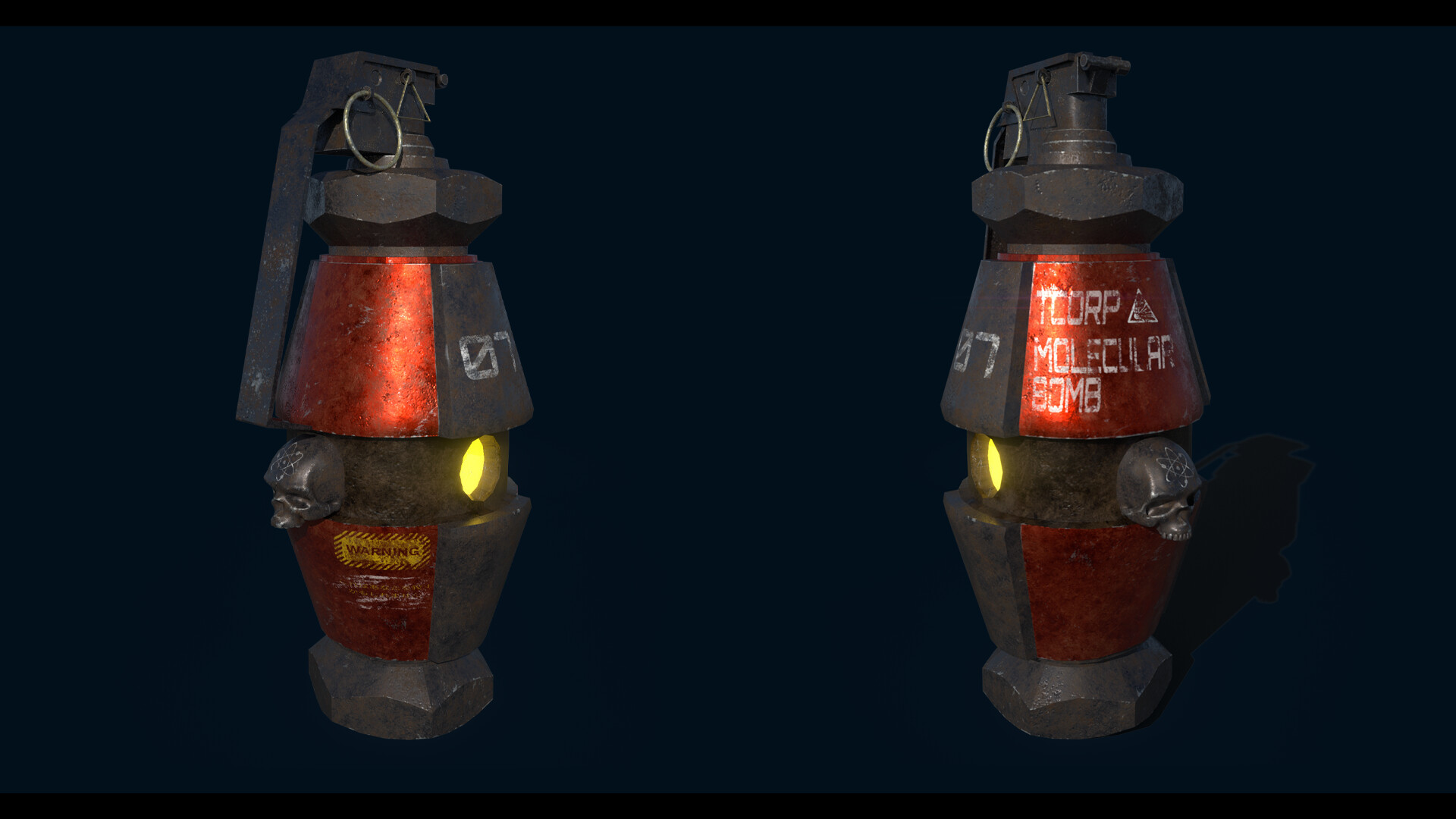 ArtStation - Sci-Fi Grenade