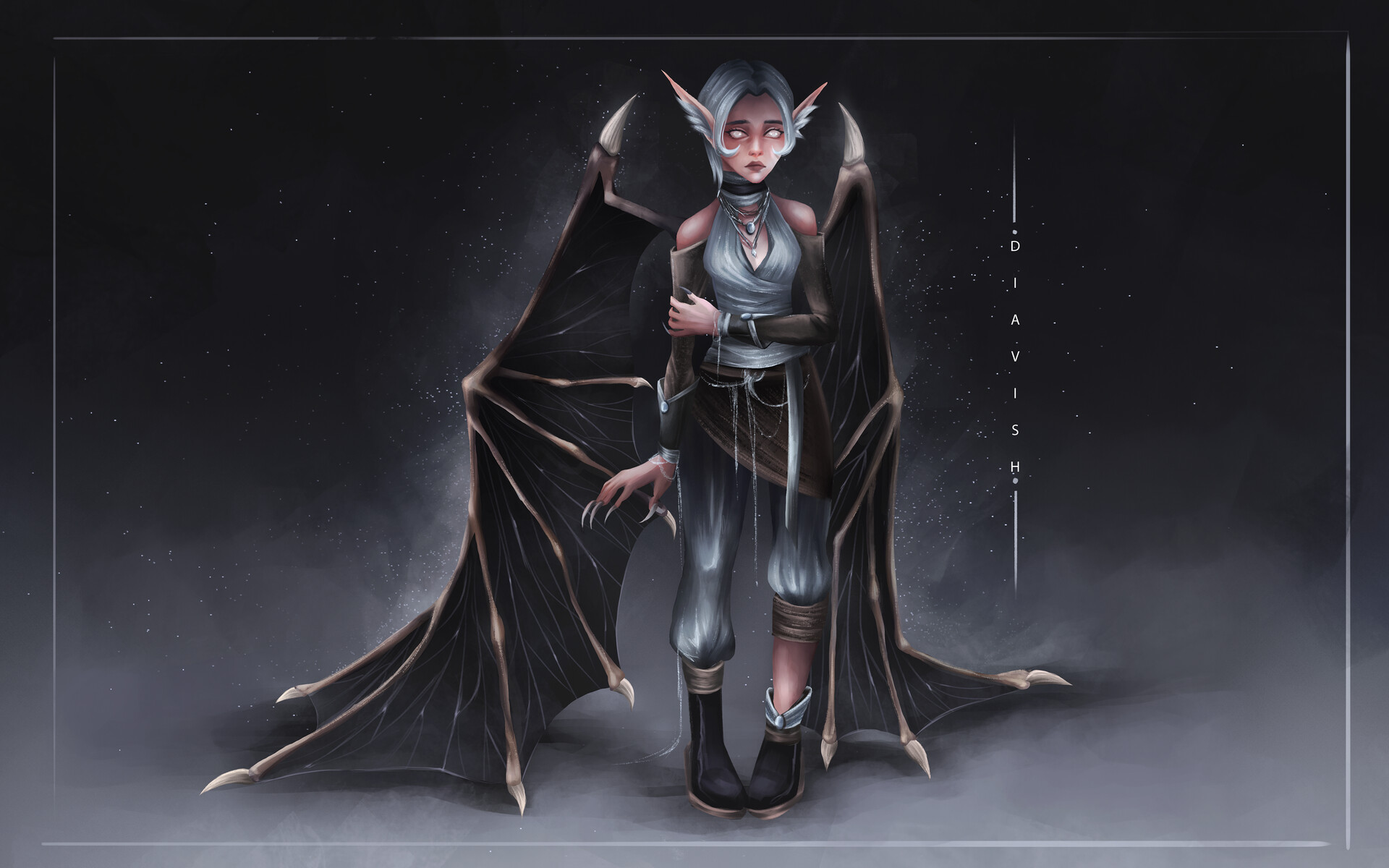 ArtStation - Moon gargoyle (concept)