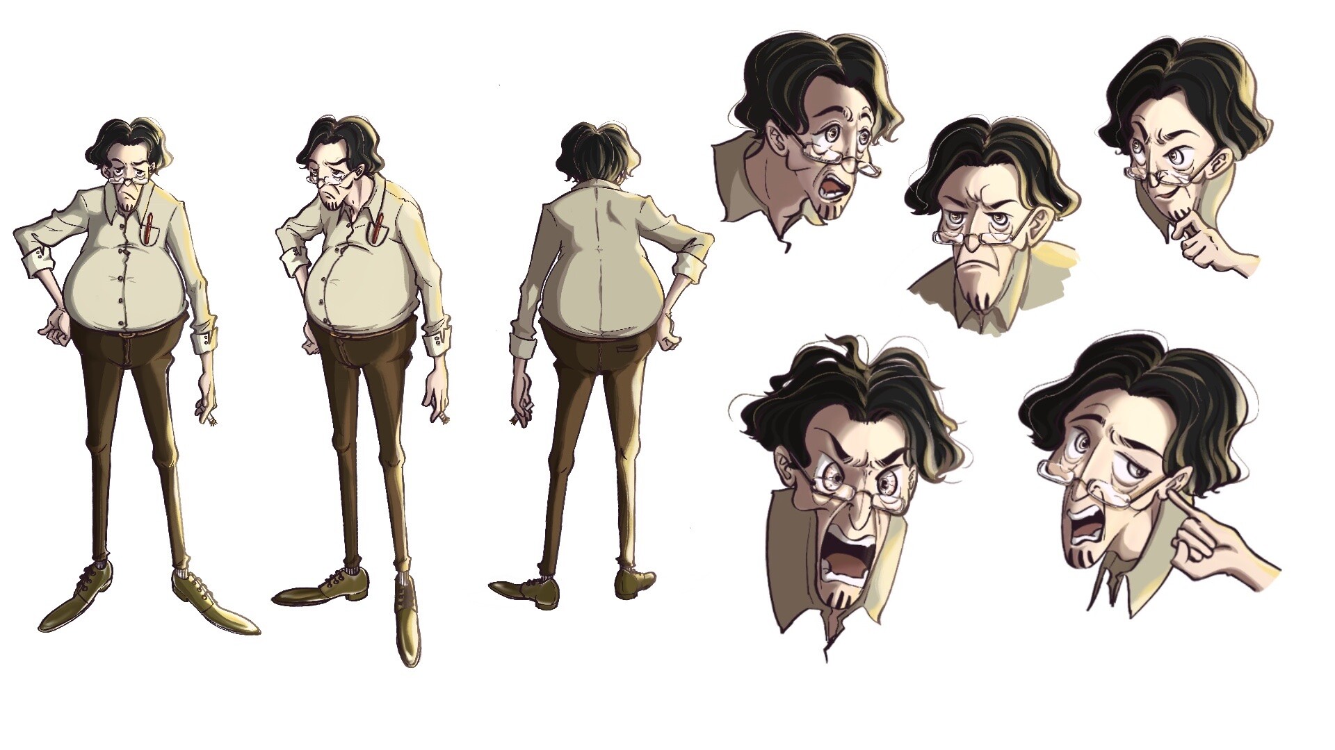 ArtStation - Skelly- character design (interviewer1)