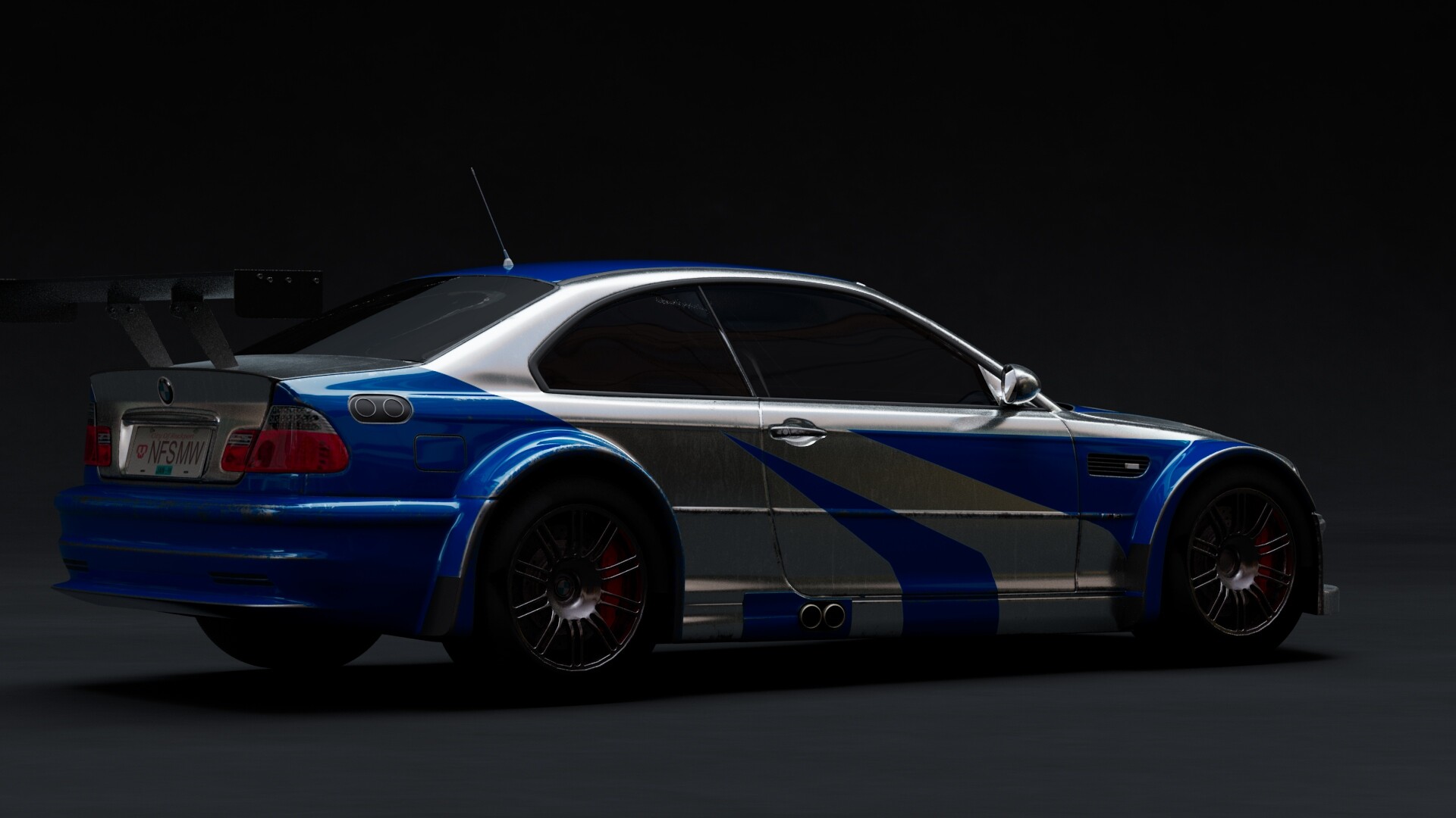 Vijay Mohan - The BMW M3 GTR Model,Texture ,Lookdev