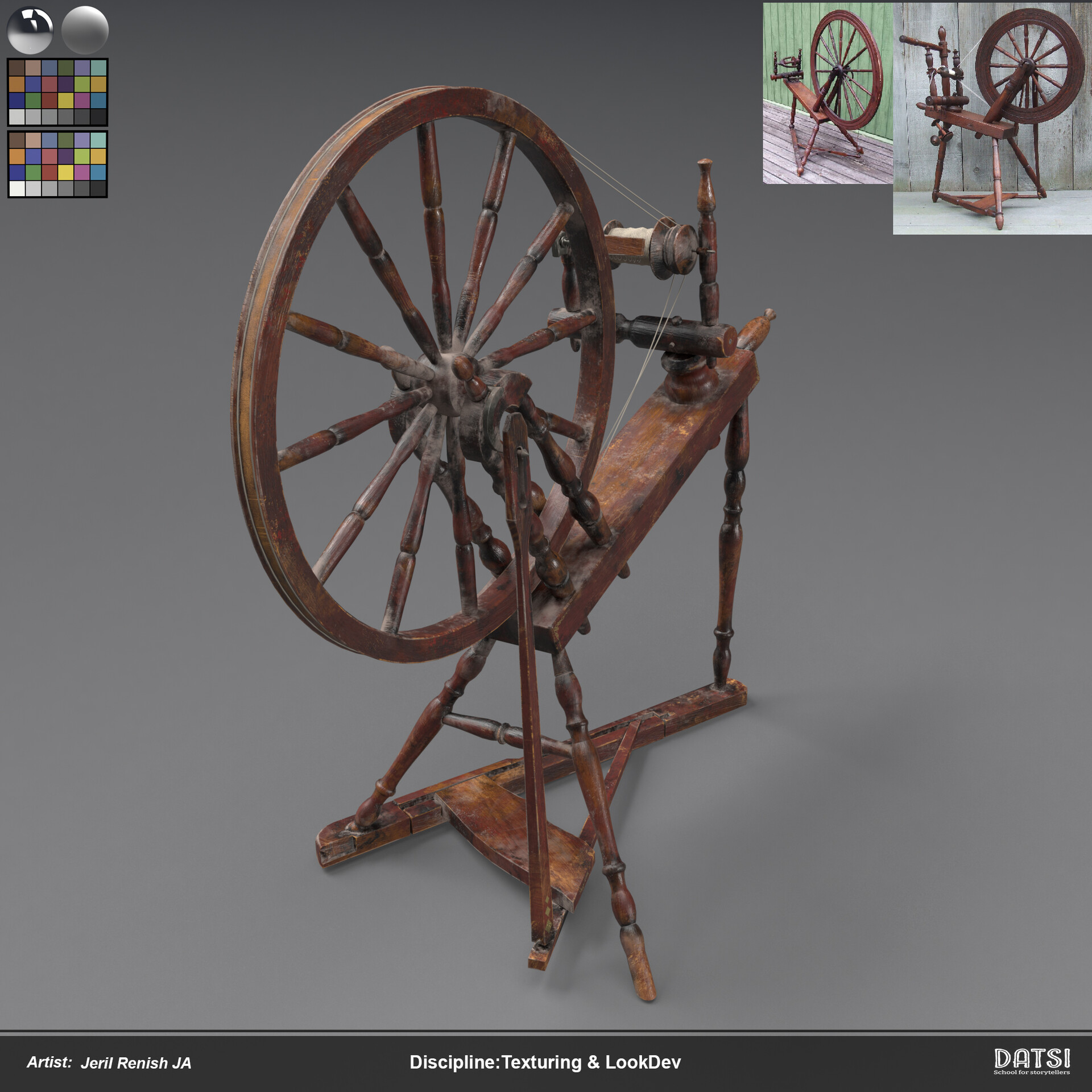 Jeril Renish JA - Spinning Wheel