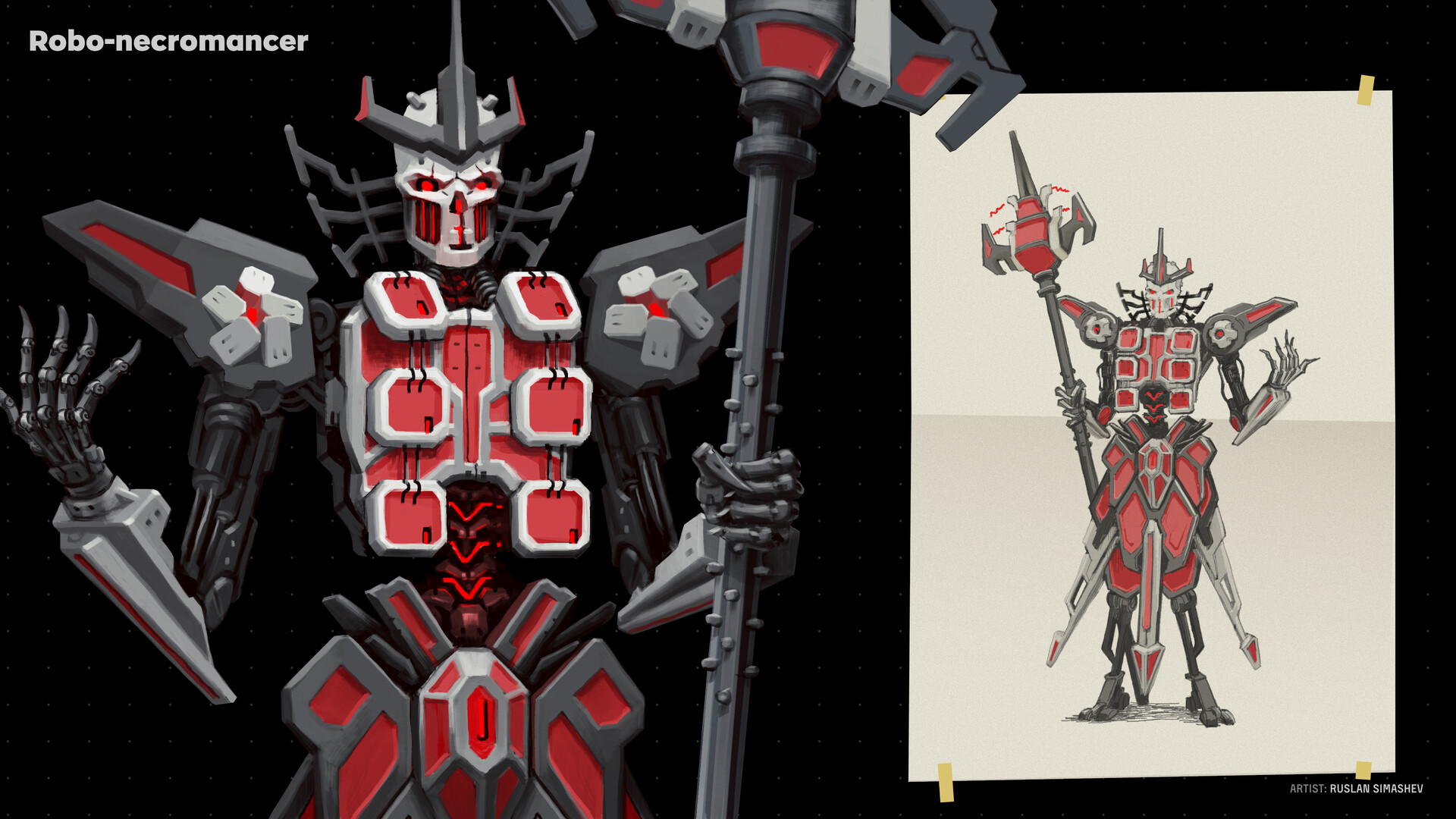 ArtStation - Robo-necromancer