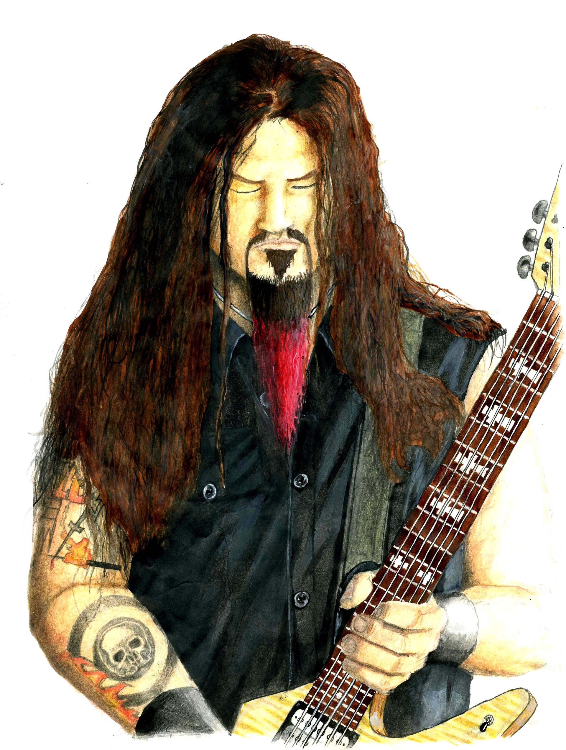 ArtStation - Shattered - Dimebag Darrell Abbott