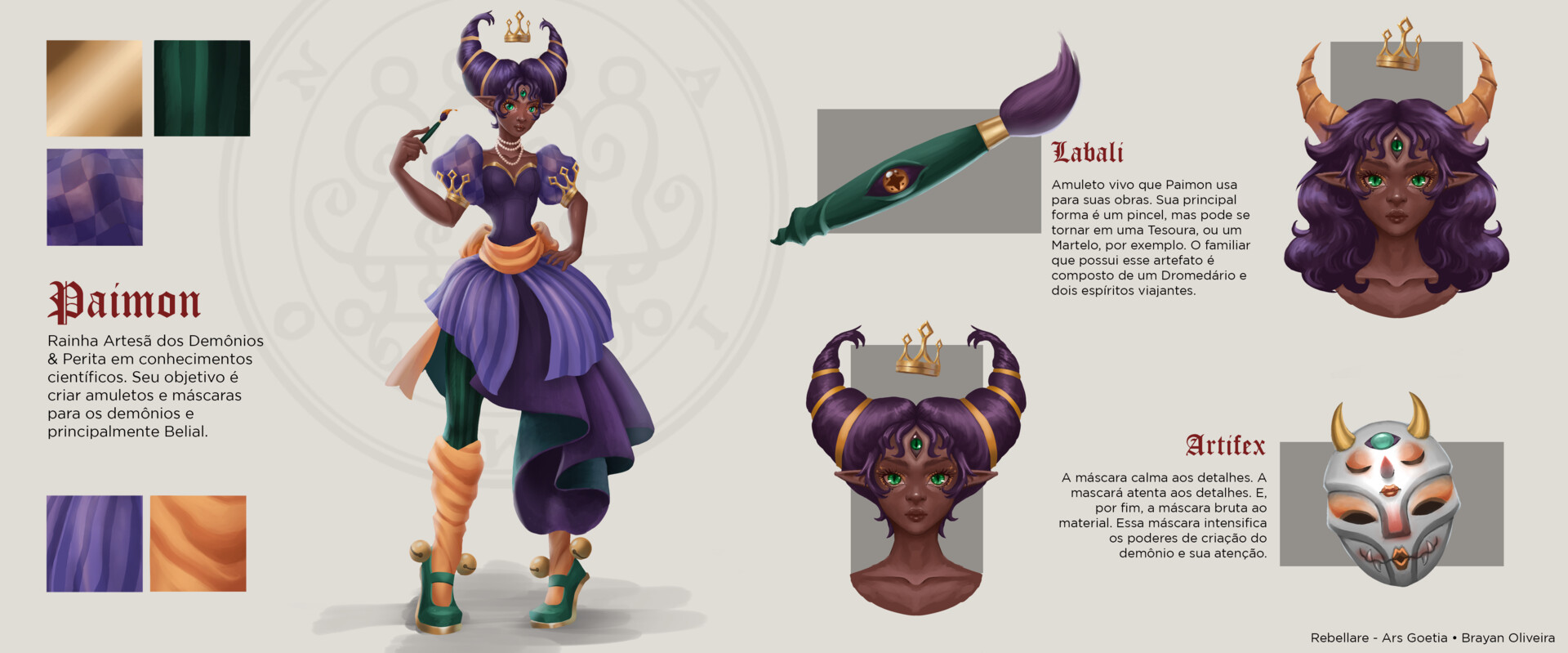 Brayan Oliveira - Paimon, the Artisan