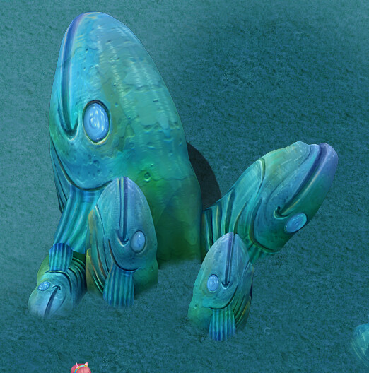 ArtStation - Submarine Cartoon World - Fishman Elegy Surface