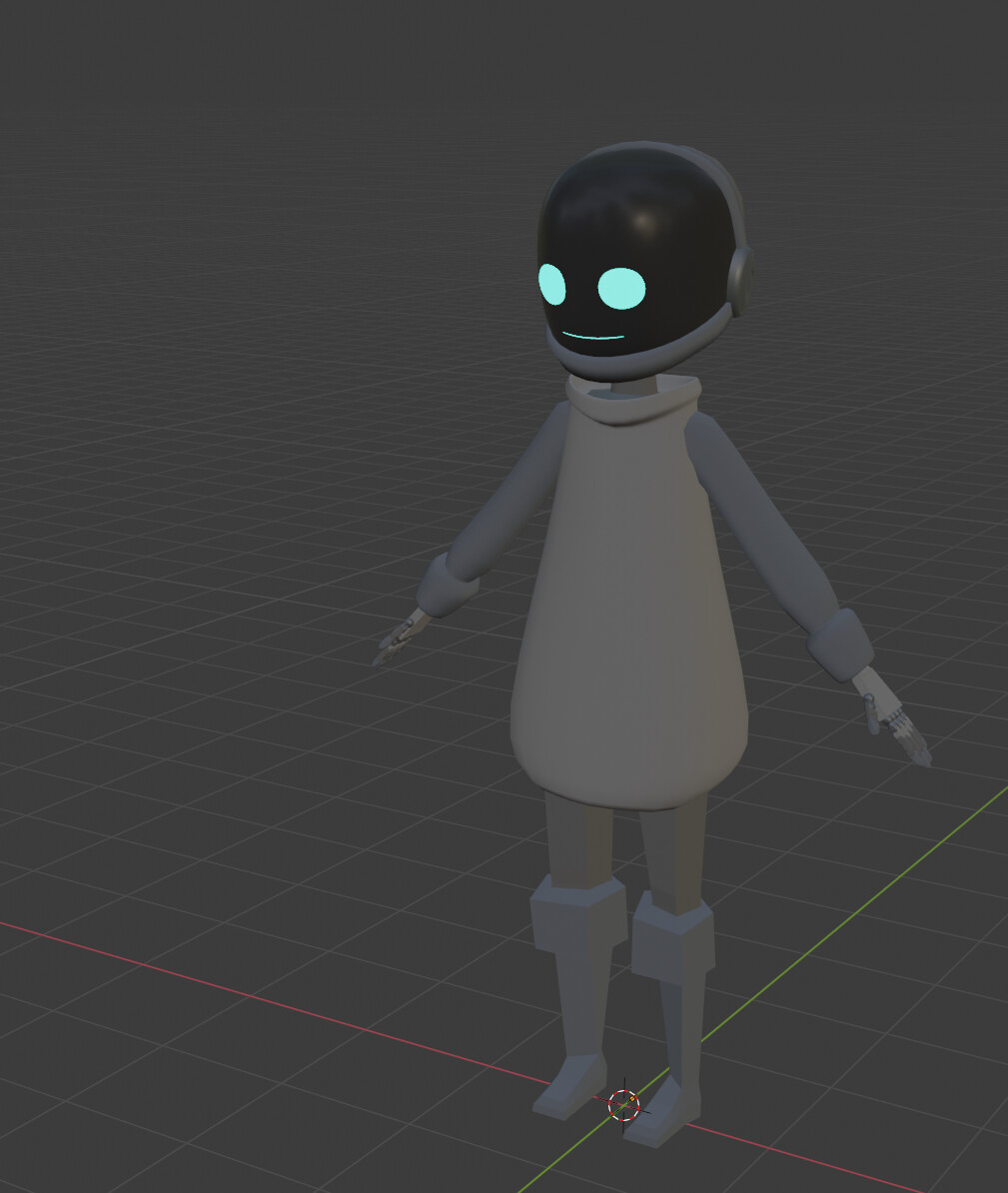 ArtStation - Simple Robot Character Model