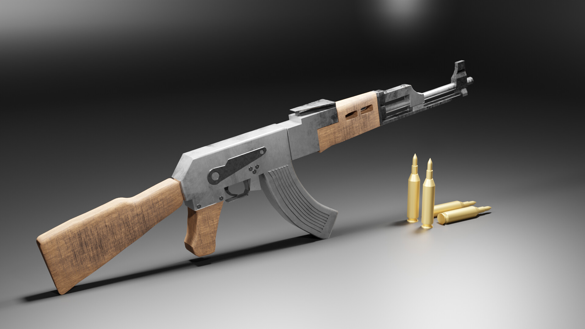ArtStation - A gun is a firearm designed to launch projectiles ...