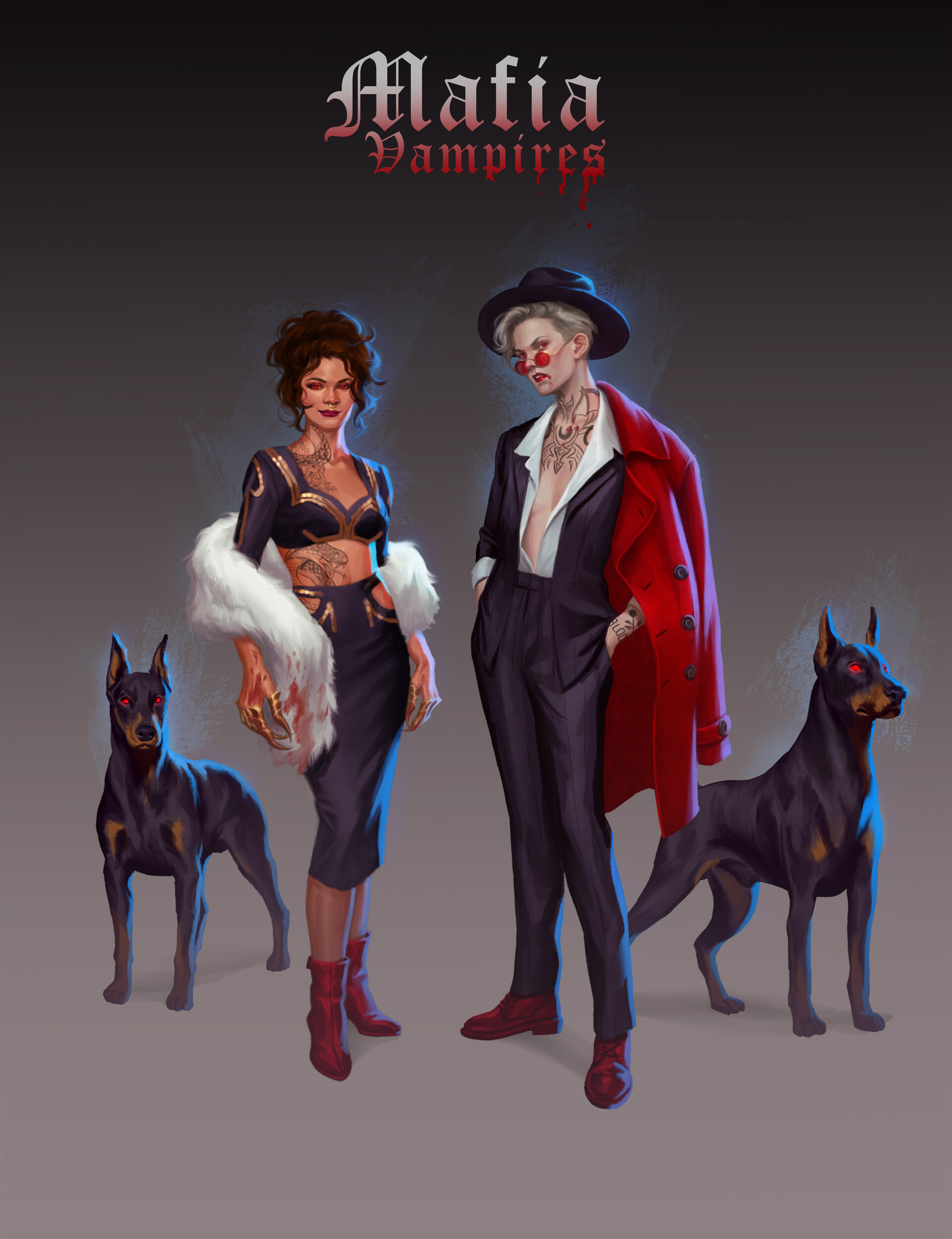 ArtStation - Mafia Vampires