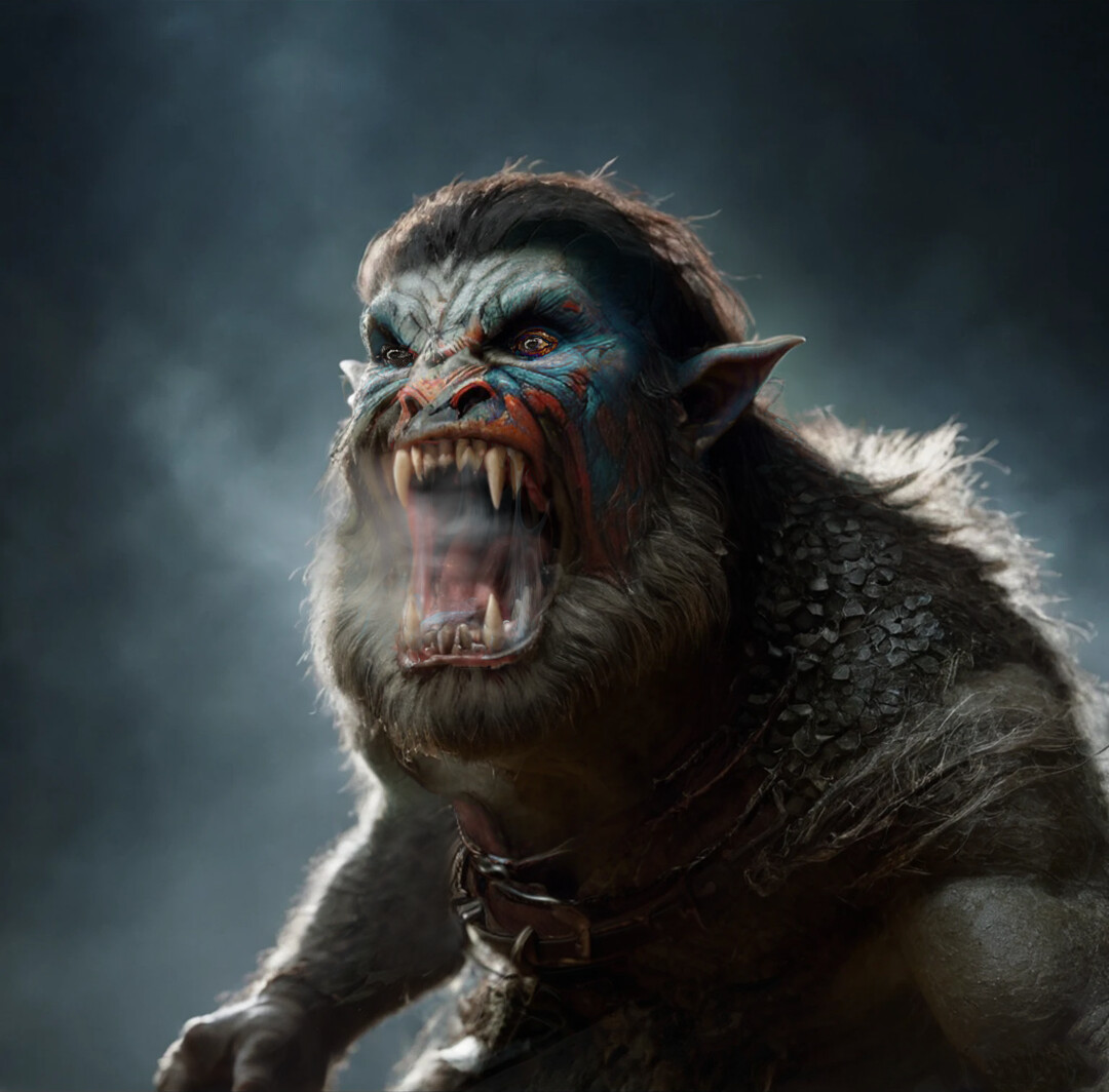 ArtStation - The battle Troll