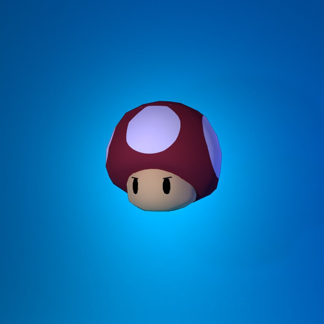 ArtStation - Mario Mushroom 🍄