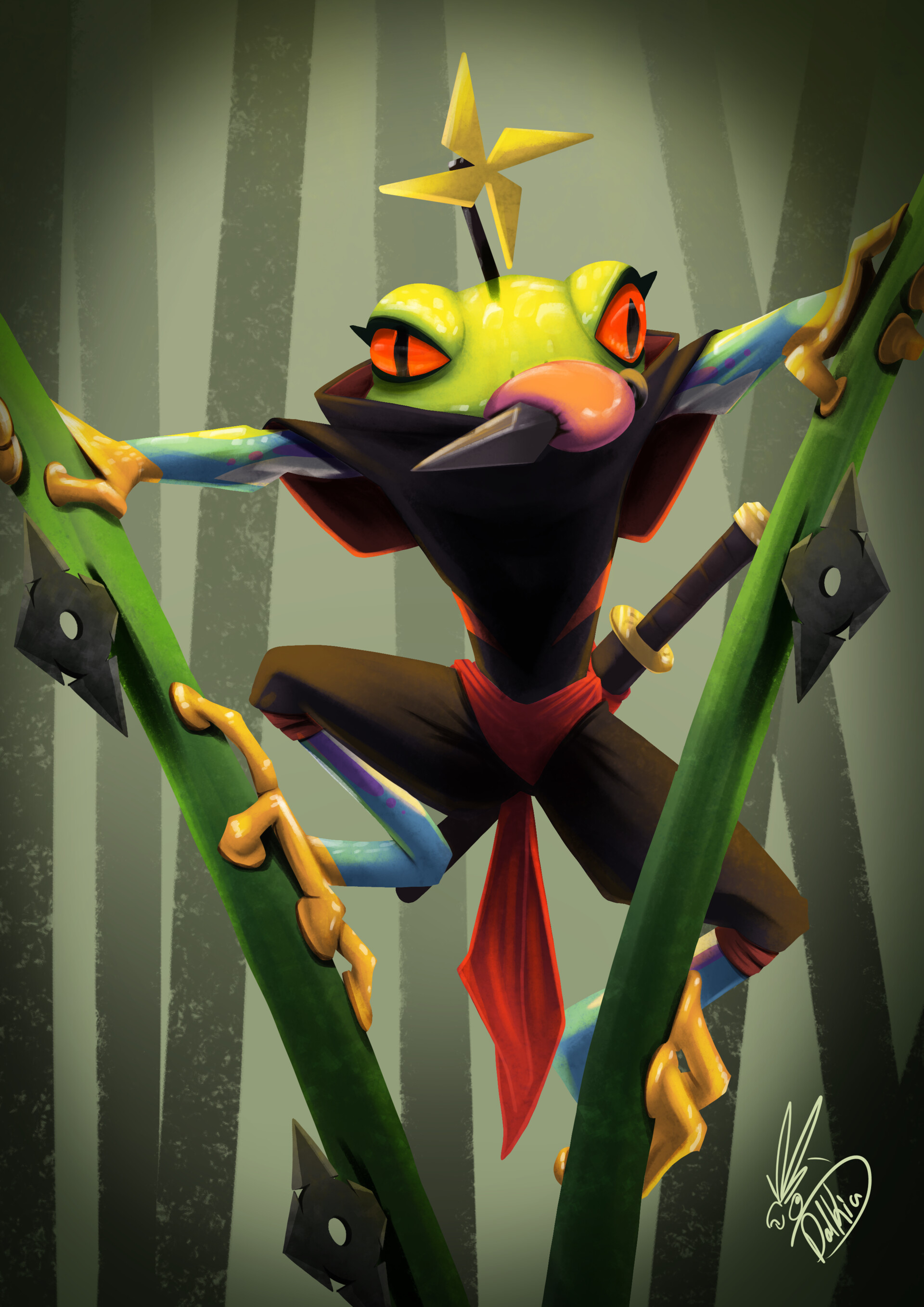 José Antonio Sánchez García - Ninja Frog