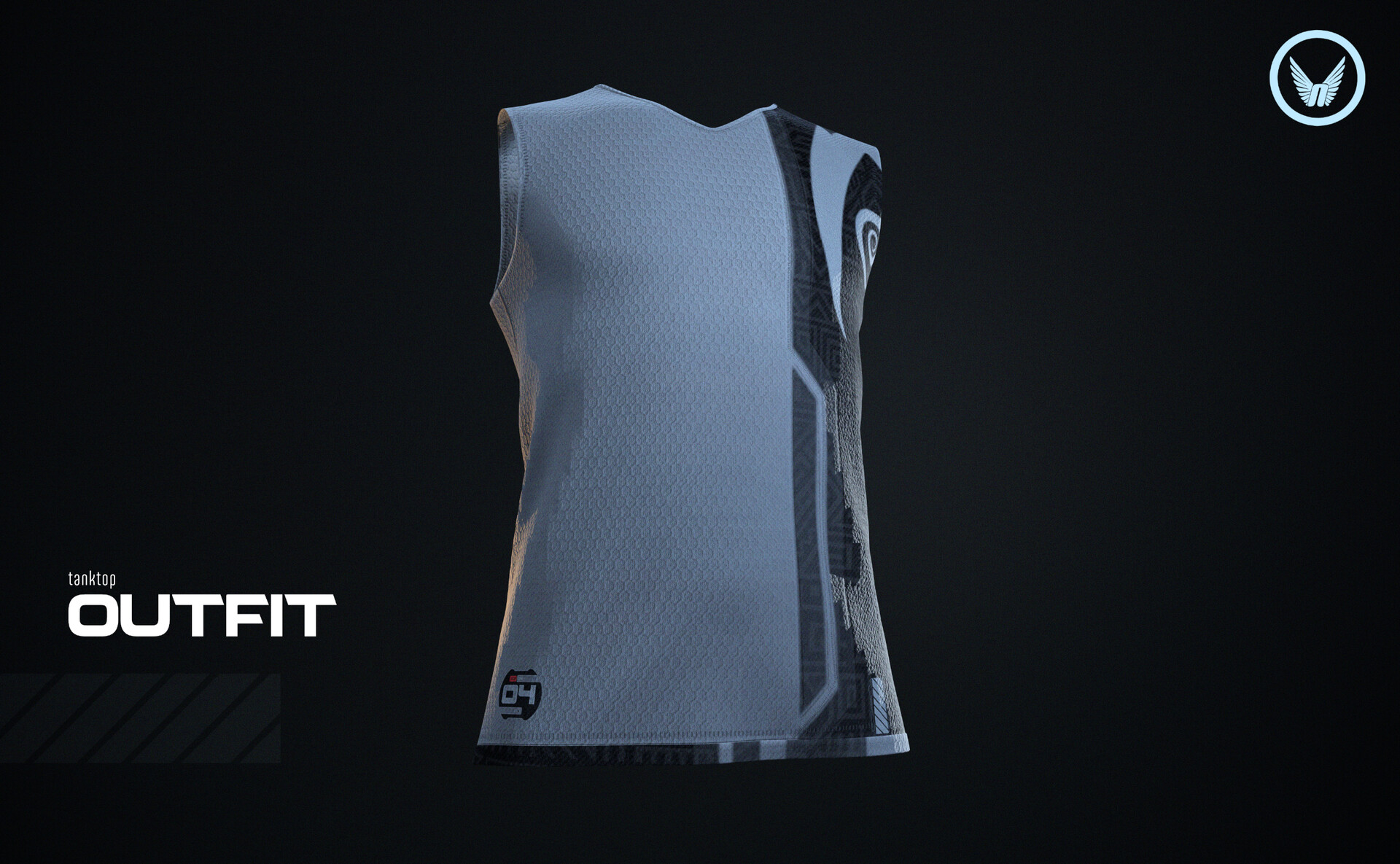 ArtStation - Tanktop Outfit Render