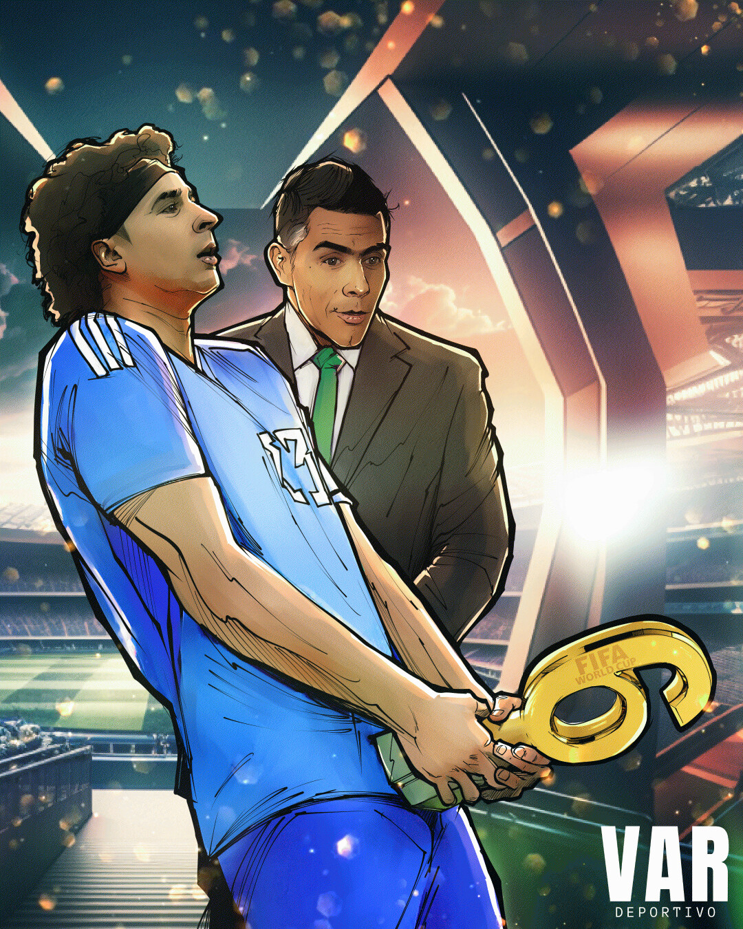 ArtStation - Memo Ochoa 6to Mundial