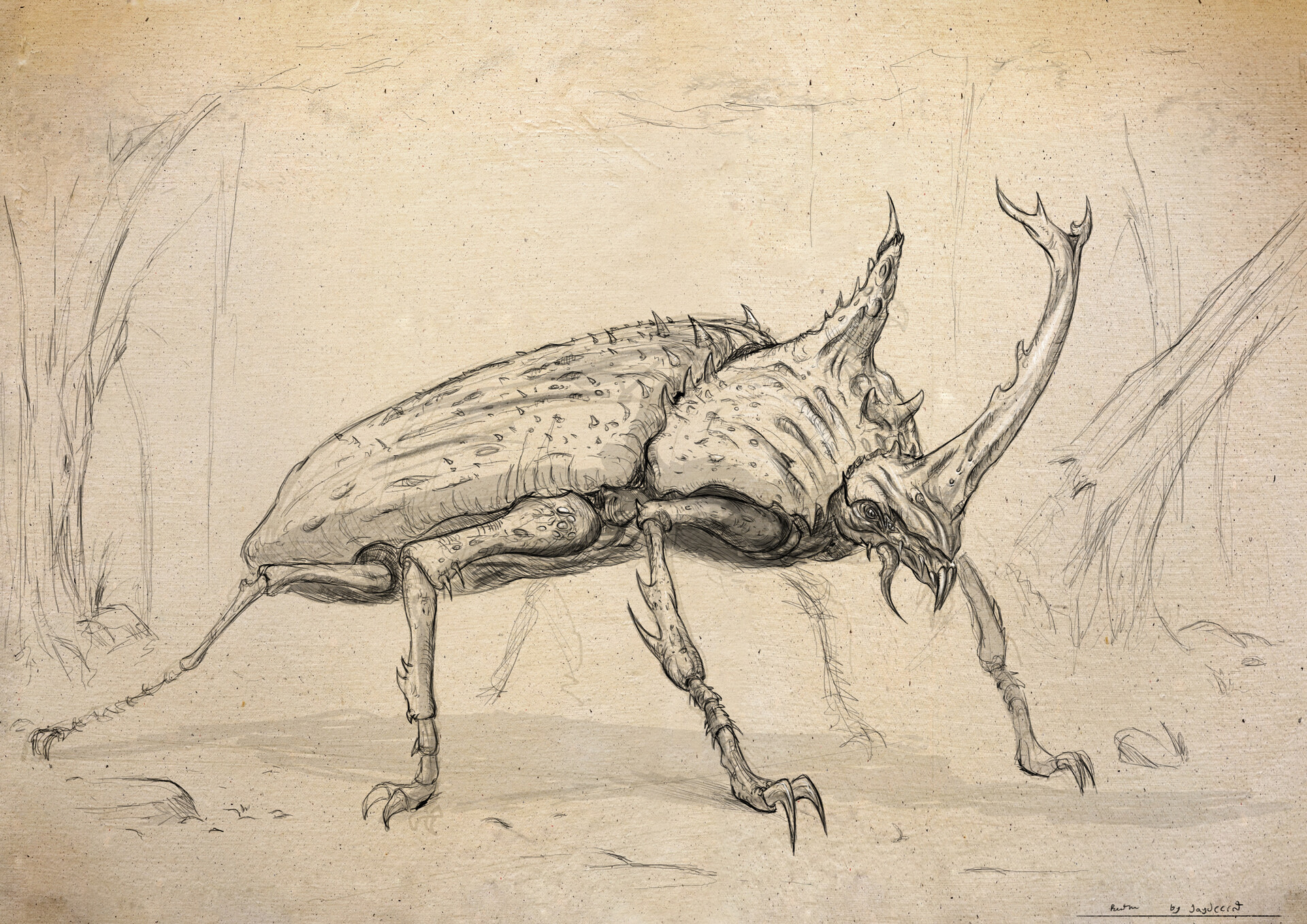 ArtStation - No.188 Insect Design