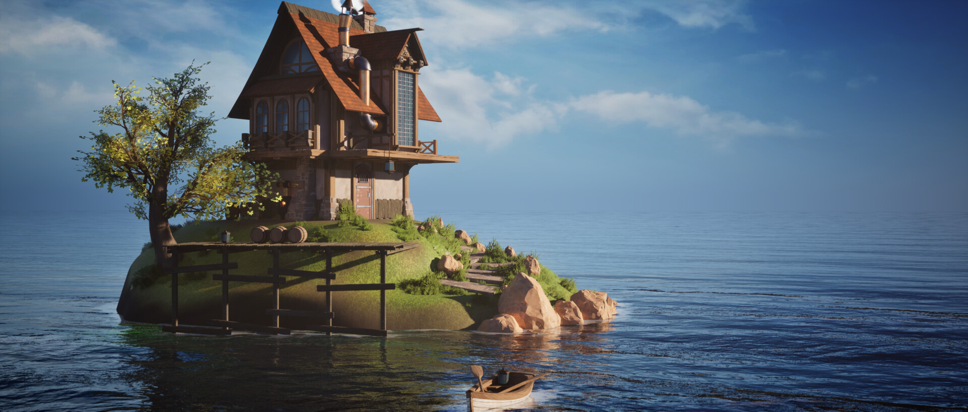 Rachel Lin - Steampunk Cottage