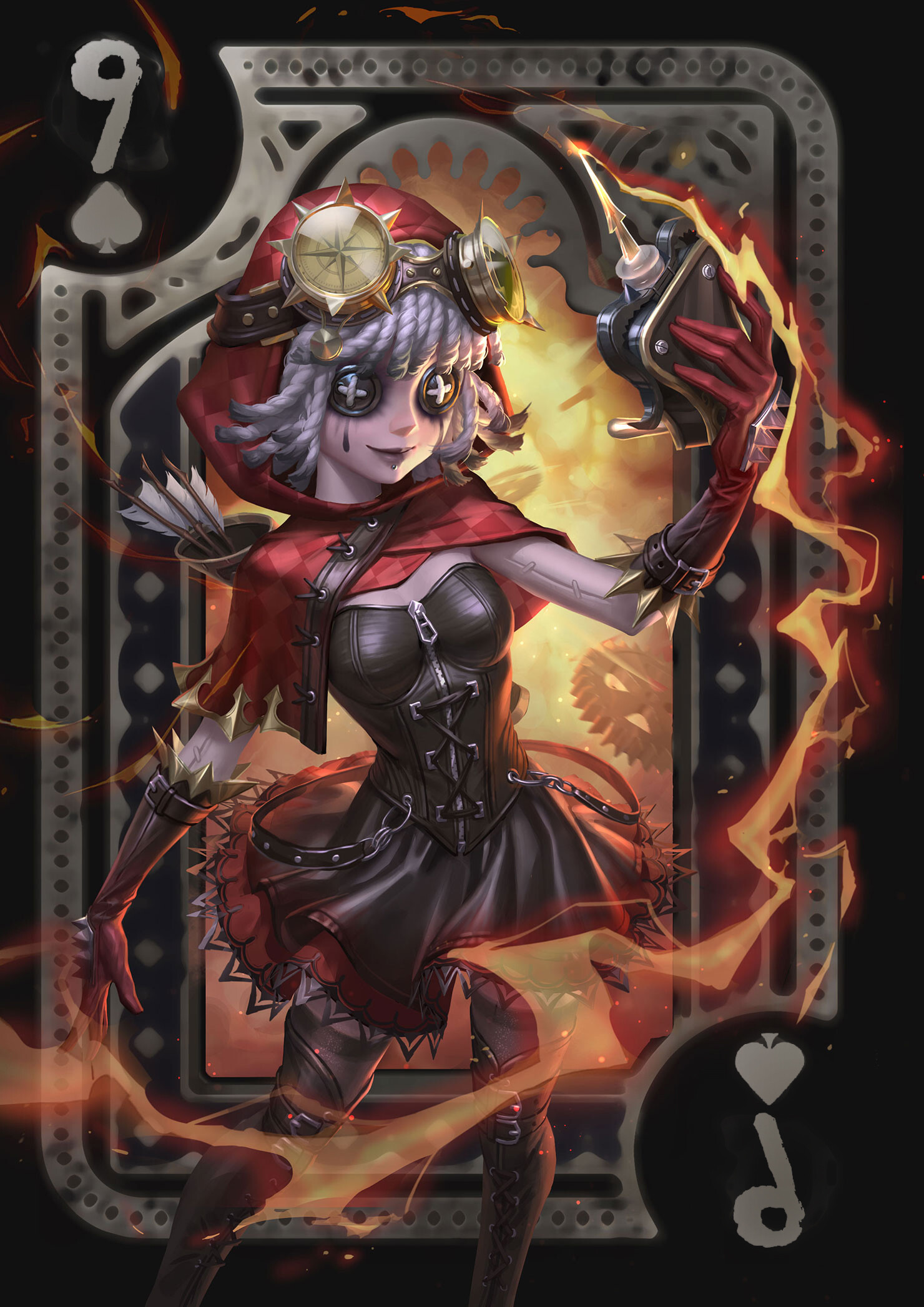 ArtStation - I drew for the-Identity V-小红帽机械师