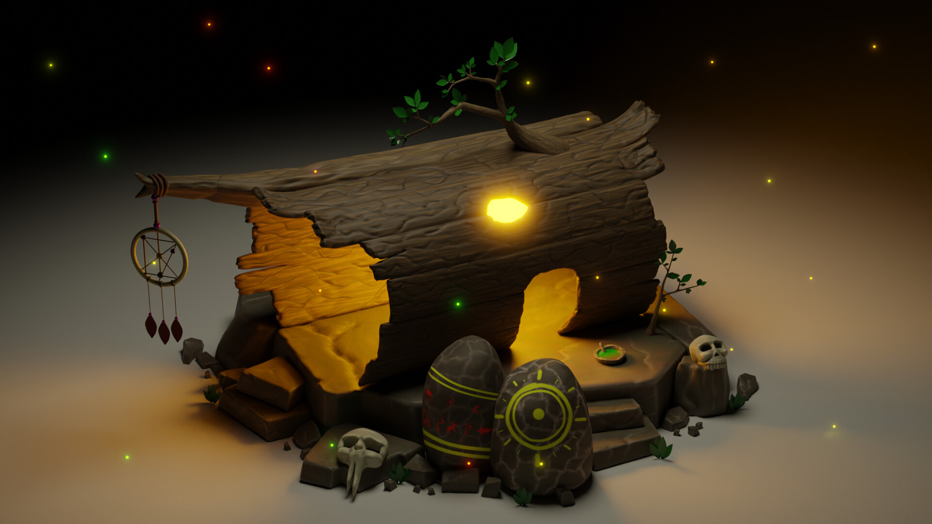 ArtStation - Shaman House