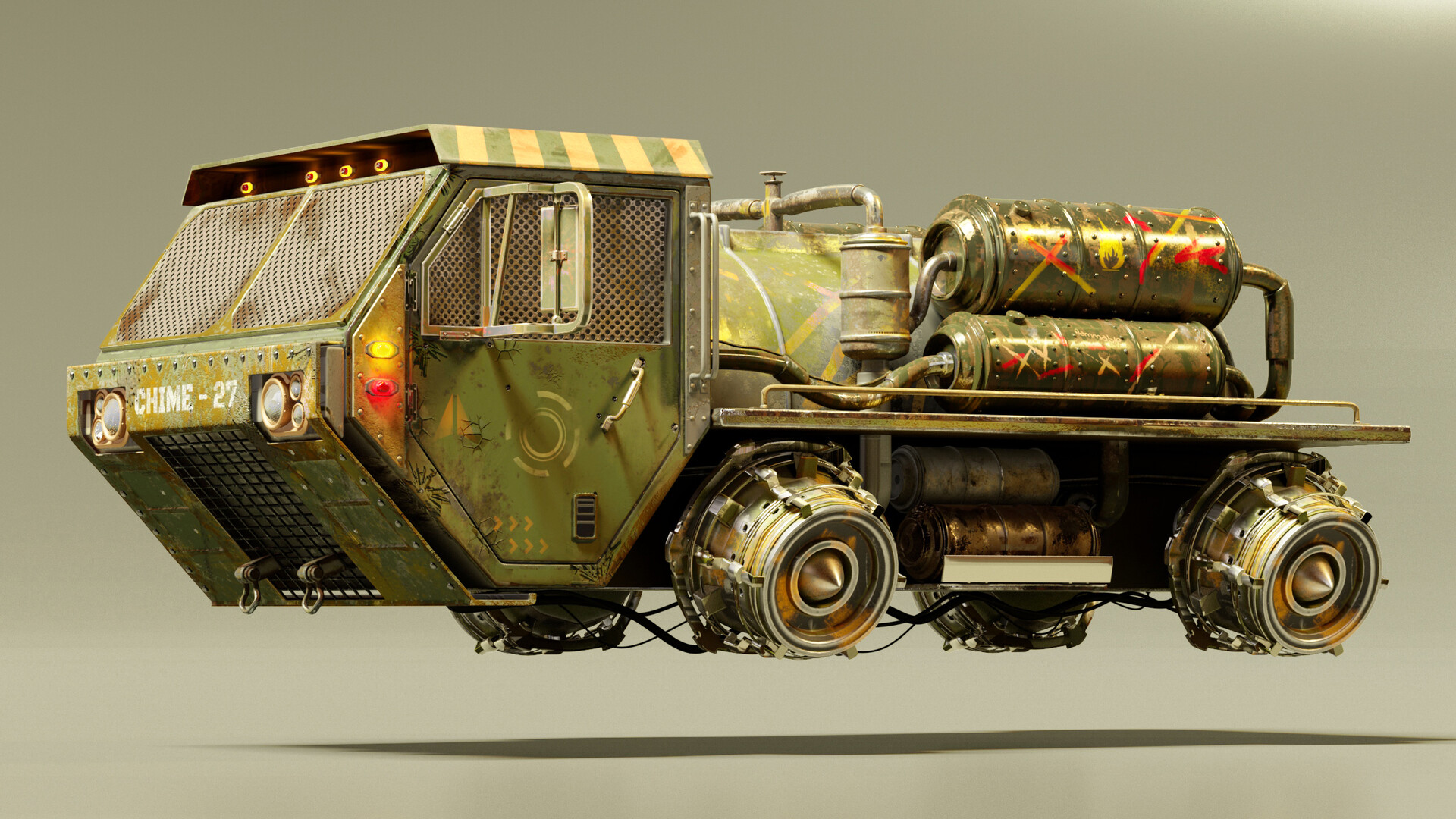 ArtStation - Military _ Sci-Fi Vehicle