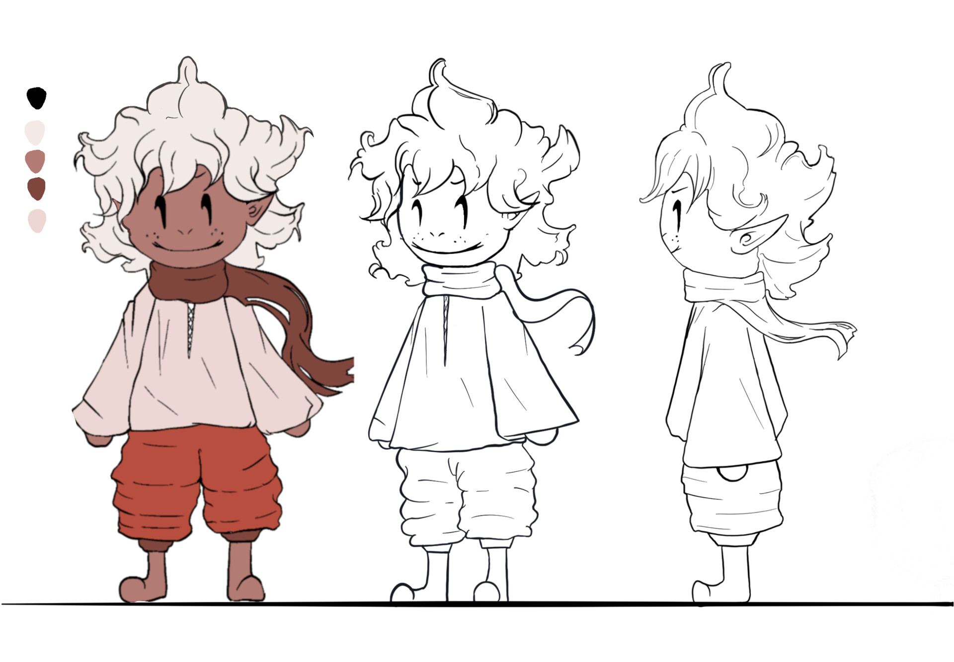 ArtStation - Dwifi - Character Design