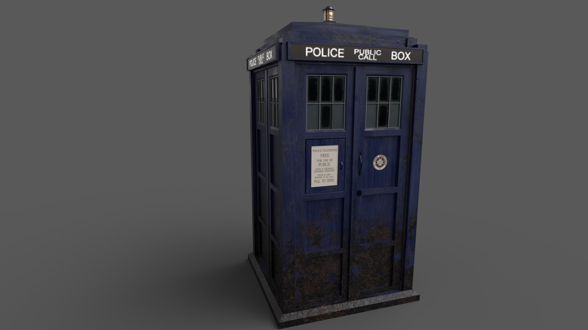 ArtStation - TARDIS