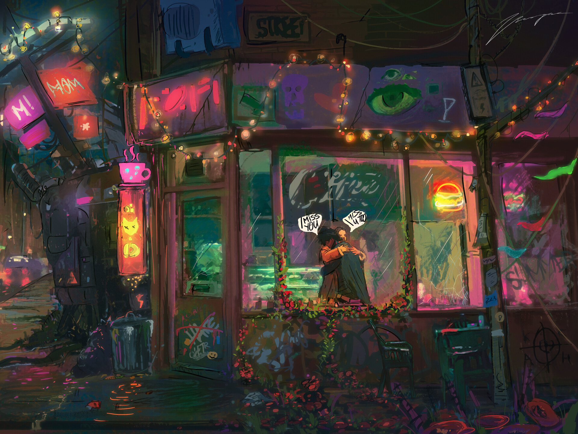 ArtStation - I MiSS U