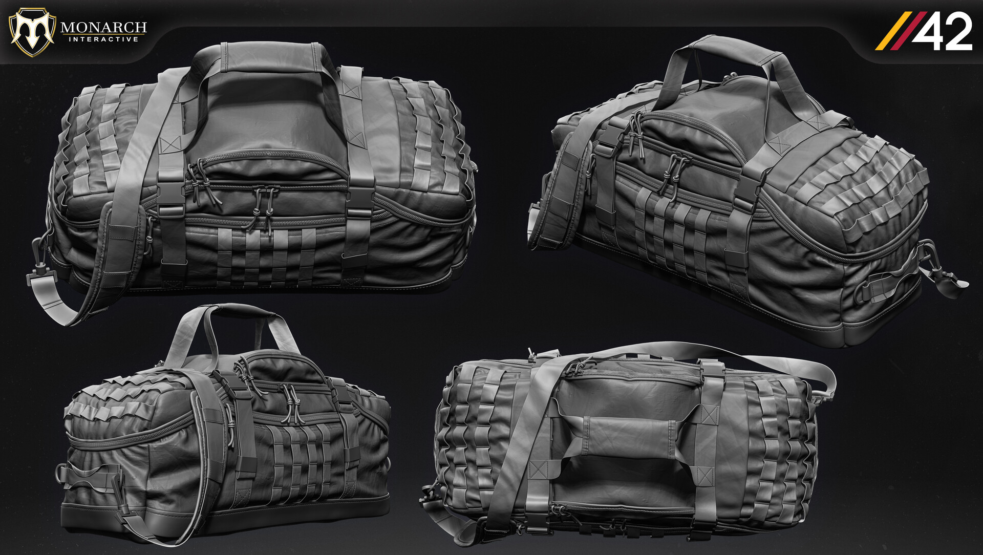 Monarch Interactive Game Studios - Duffle Bag | MSFS