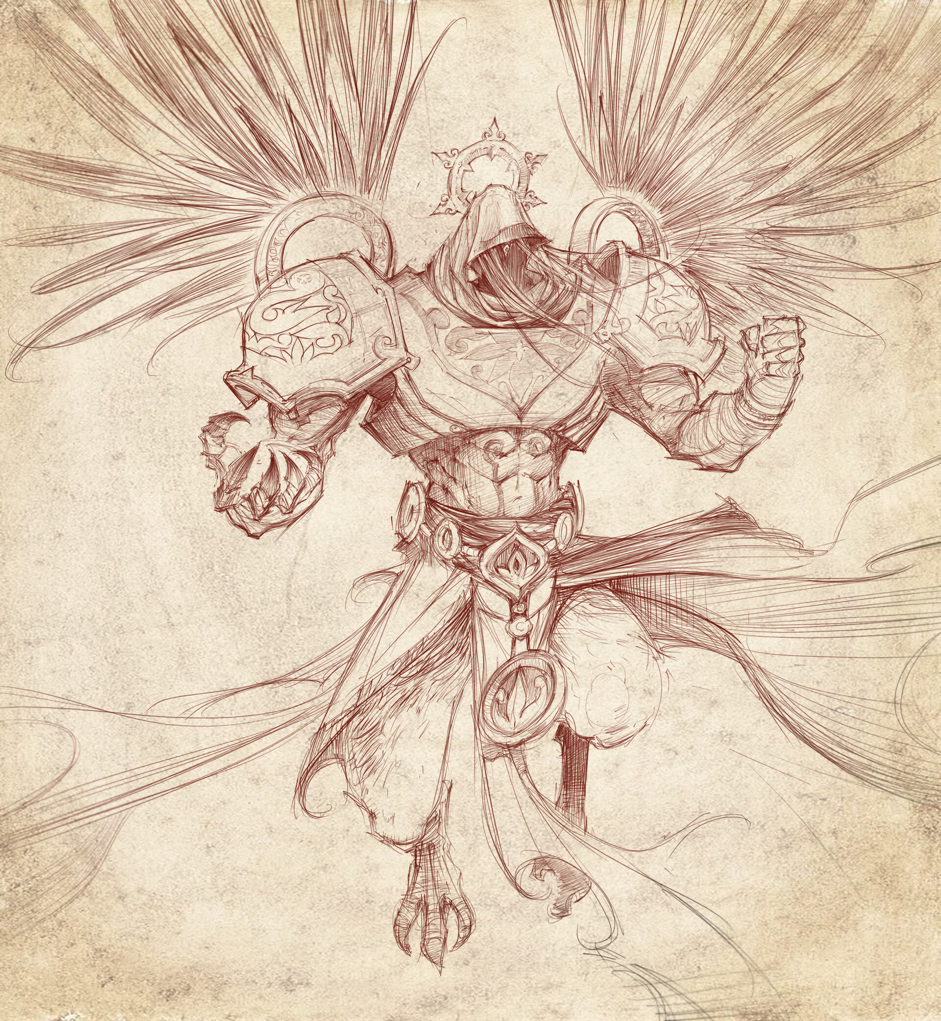 ArtStation - GARUDA_God of the bird