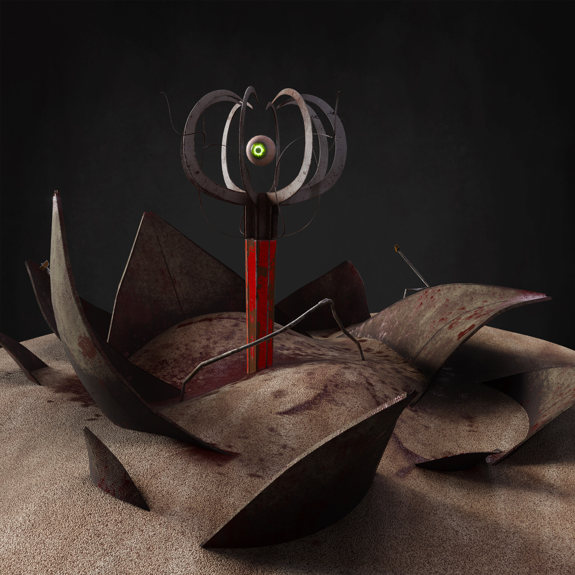 ArtStation - Umbrella Monster