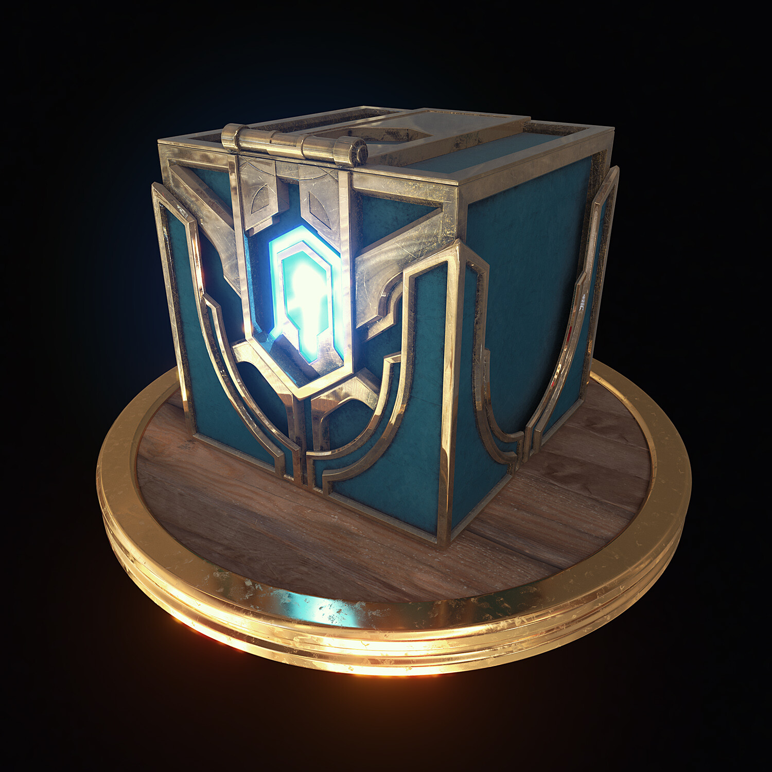 ArtStation - Hextech Chest - Fan Art - League of Legends