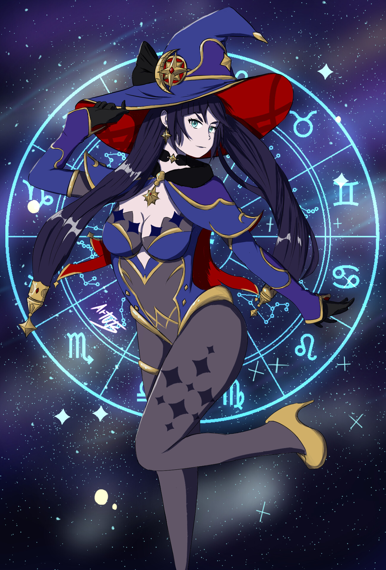 ArtStation - Mona Megistus - Genshin Impact Fanart